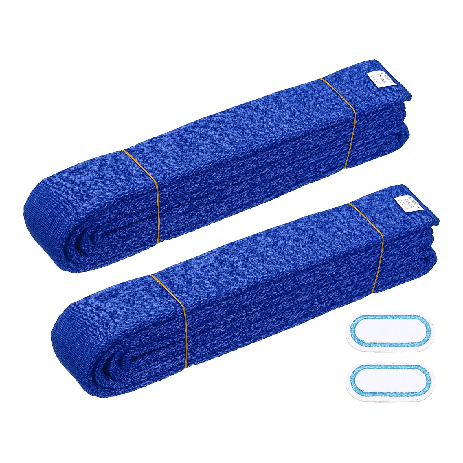 Uxcell Karate Belt, Martial Arts Ranking Belts with Name Tag Solid ...