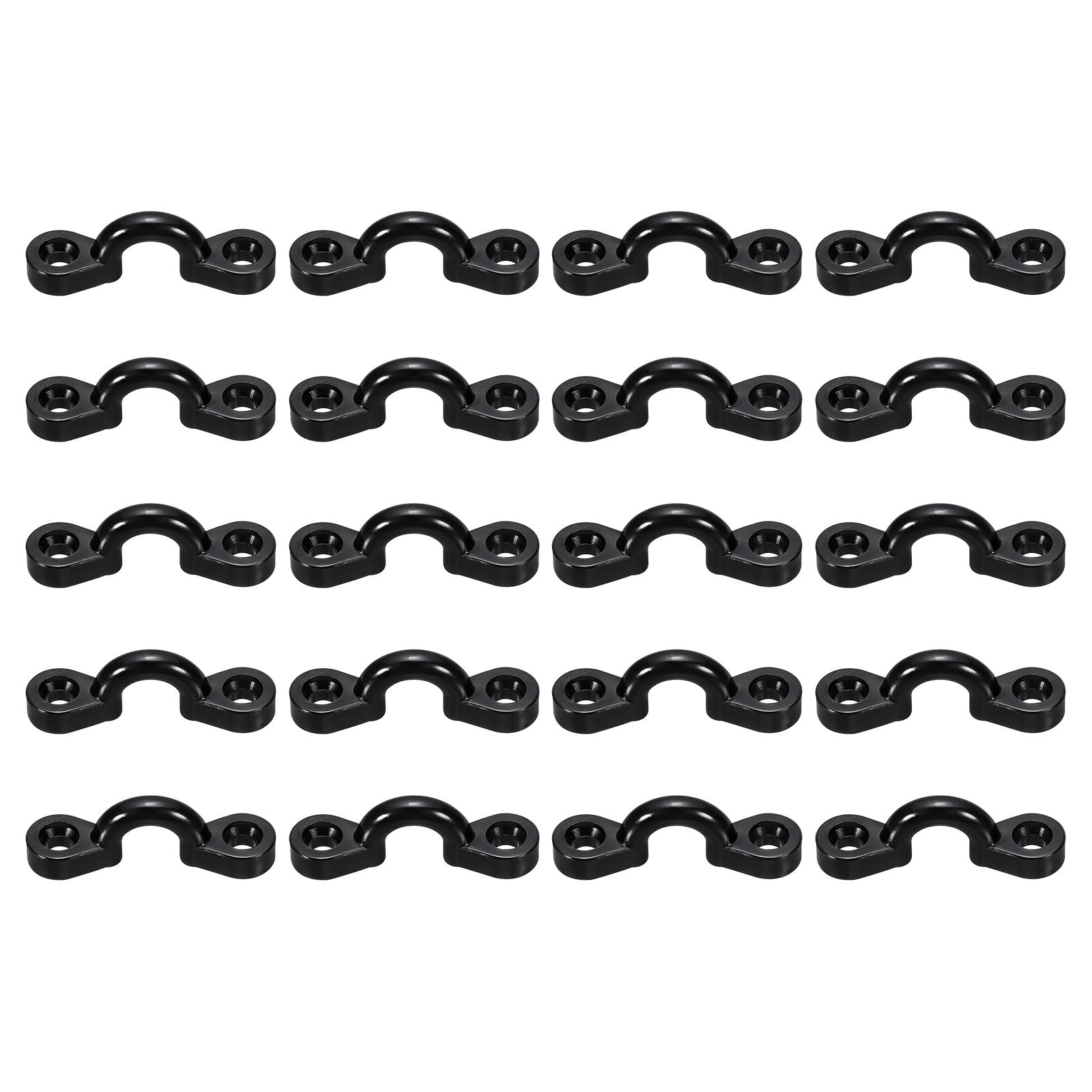 Uxcell Kayak Pad Eye, 20 Pack Nylon Deck Loops for Kayaks Canoes Boats ...