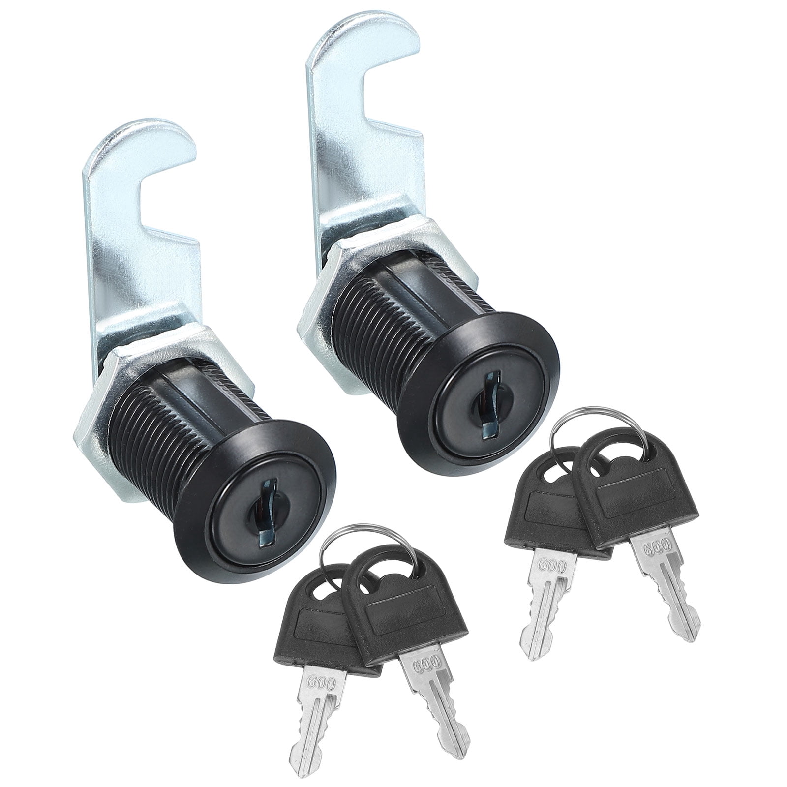 Uxcell Keyed Alike Cabinet Cam Lock with Tubular Locks for Security 1 ...