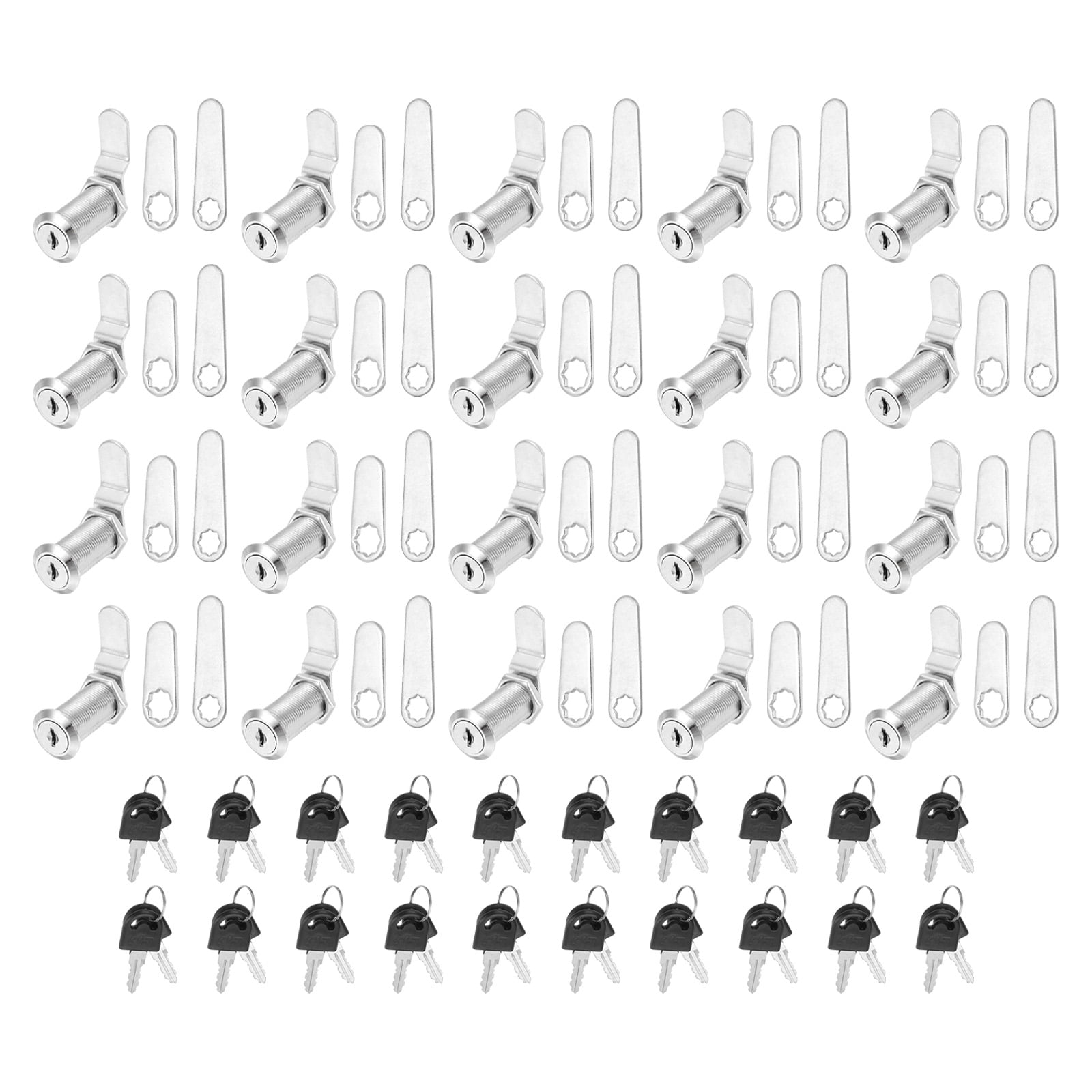 Uxcell Keyed Alike Cabinet Locks 1-1/2 Inch with Key for RV Drawer ...
