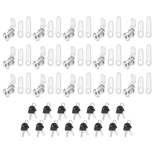 Uxcell Keyed Alike Cabinet Locks 1/8 Inch with Key for RV Drawer ...