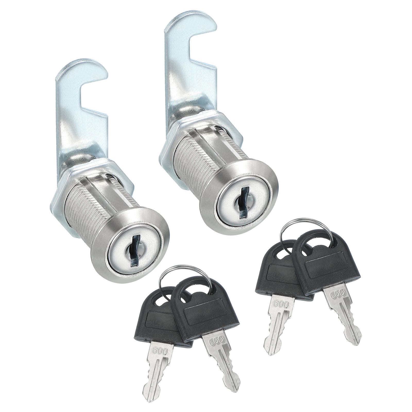 Uxcell Keyed Different Cabinet Cam Lock with Key Tubular Lock for ...