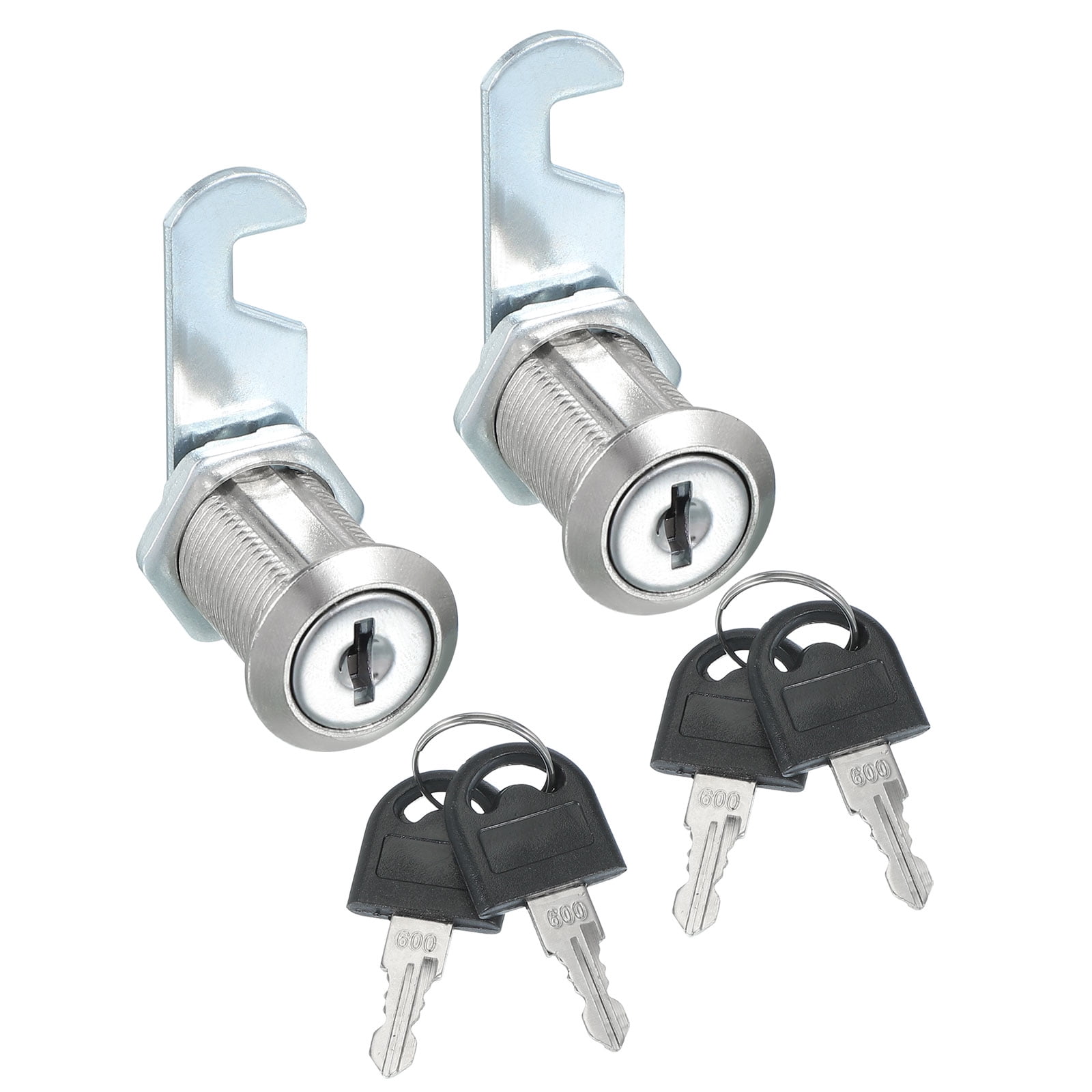 Uxcell Keyed Alike Cabinet Cam Lock with Tubular Locks for Security 1 ...