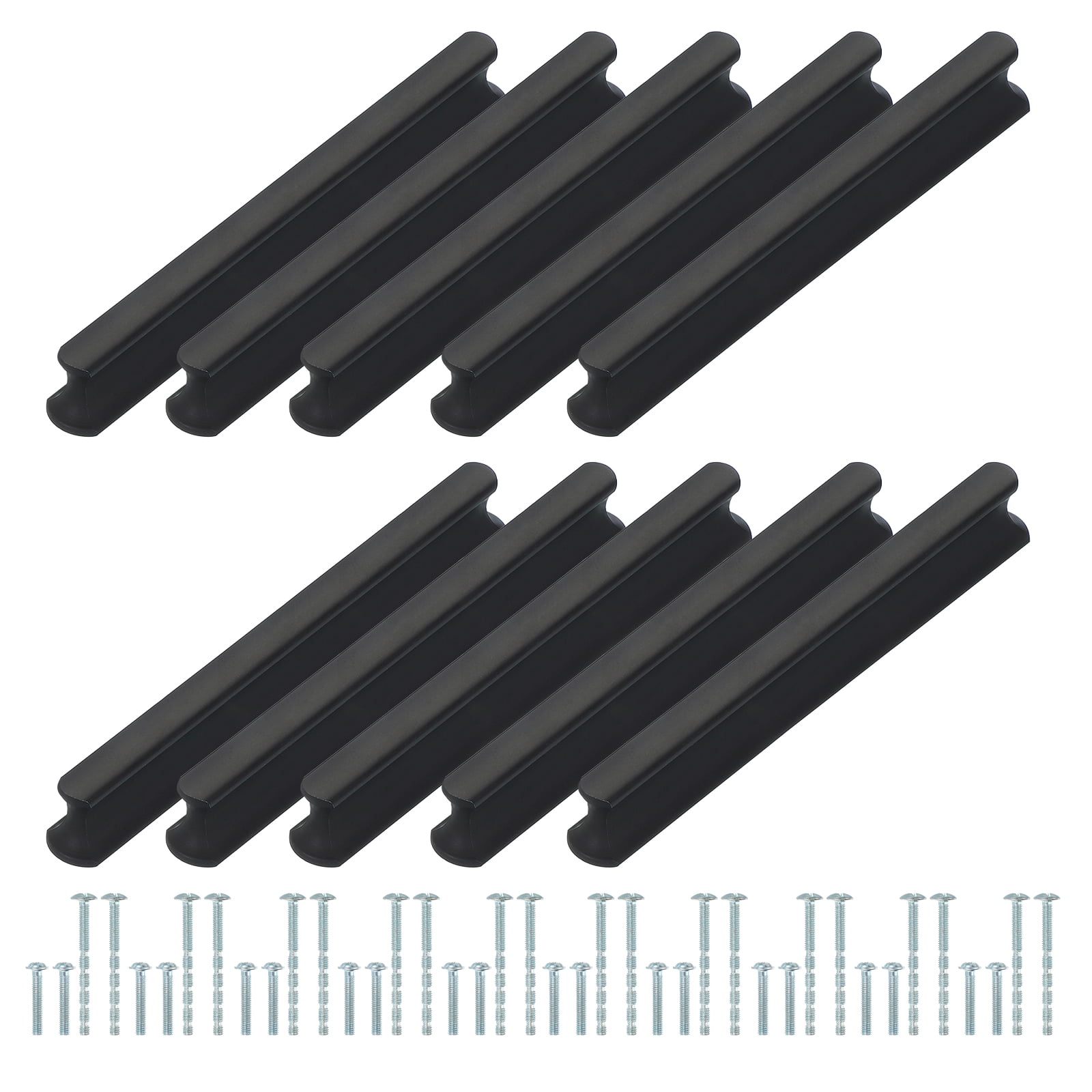 Uxcell Kitchen Cabinet Handles Hole Center Brushed Cabinet Pulls ...