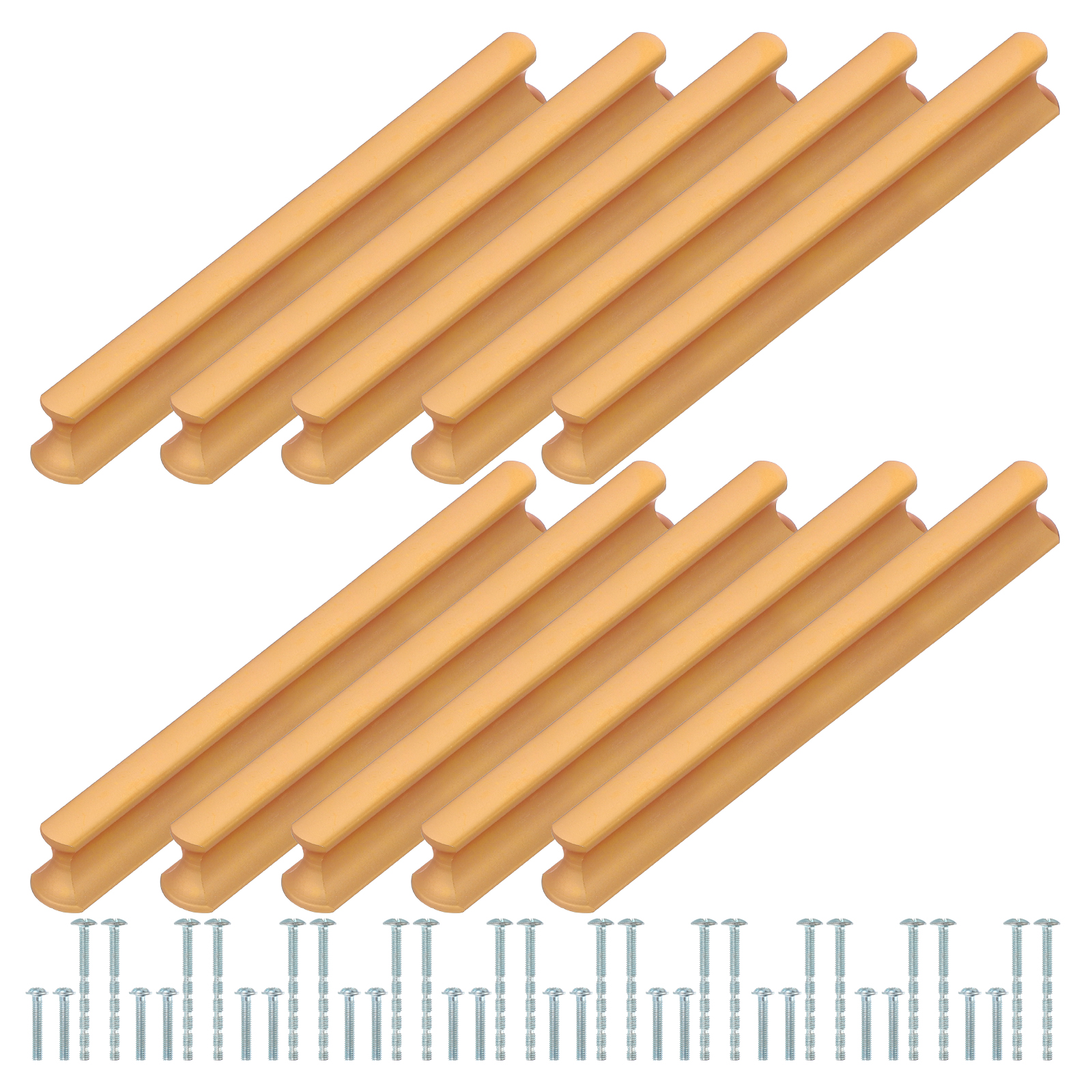 Uxcell Kitchen Cabinet Handles Hole Center Brushed Cabinet Pulls ...