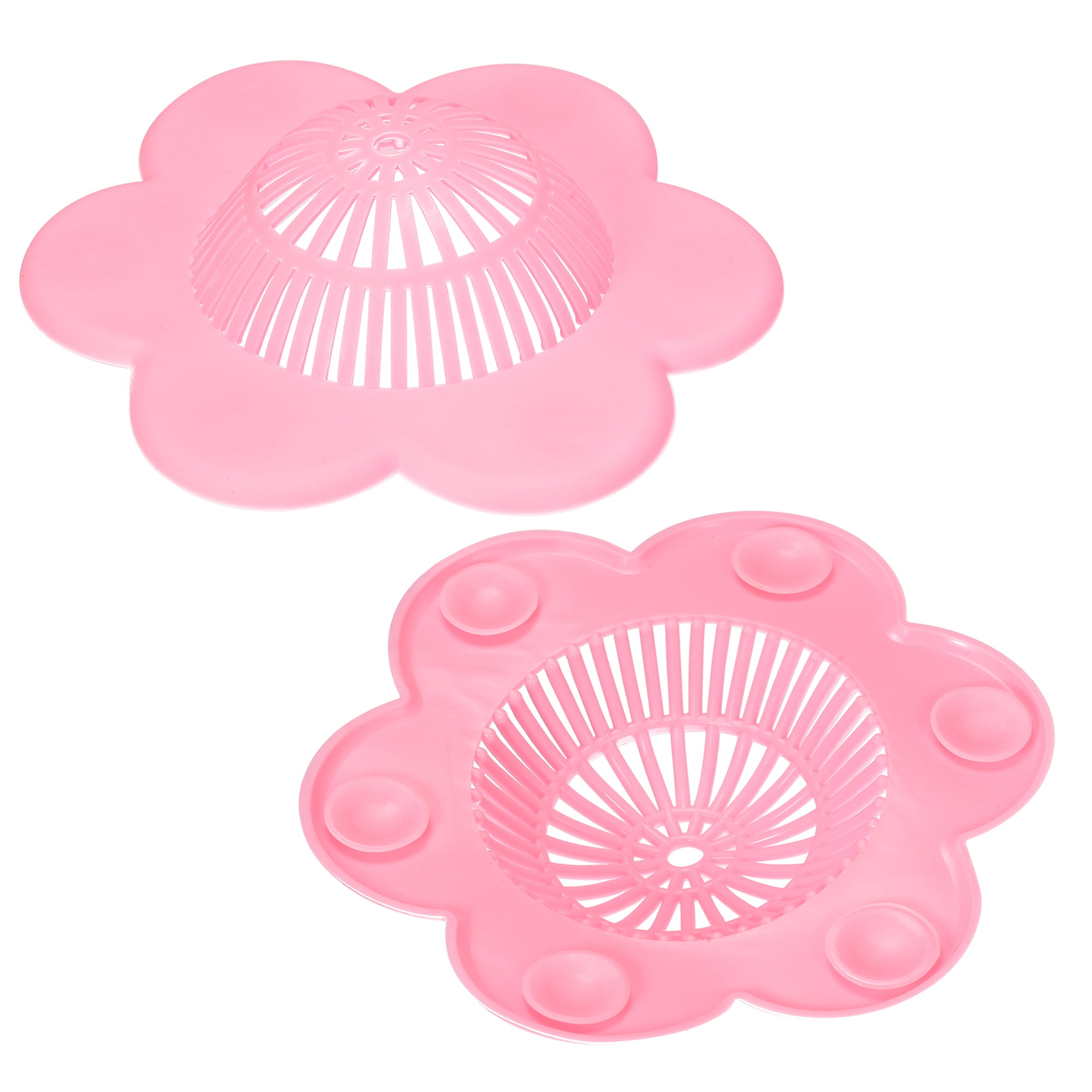 Uxcell Kitchen Sink Strainer Silicone Flexible Drain Sieve Hair Catcher ...