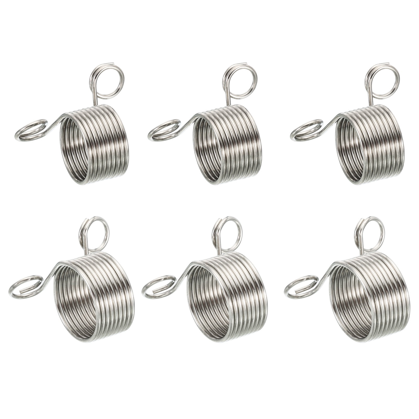 Uxcell Knitting Crochet Loop Ring for Fingers, 3 Set Adjustable Metal ...