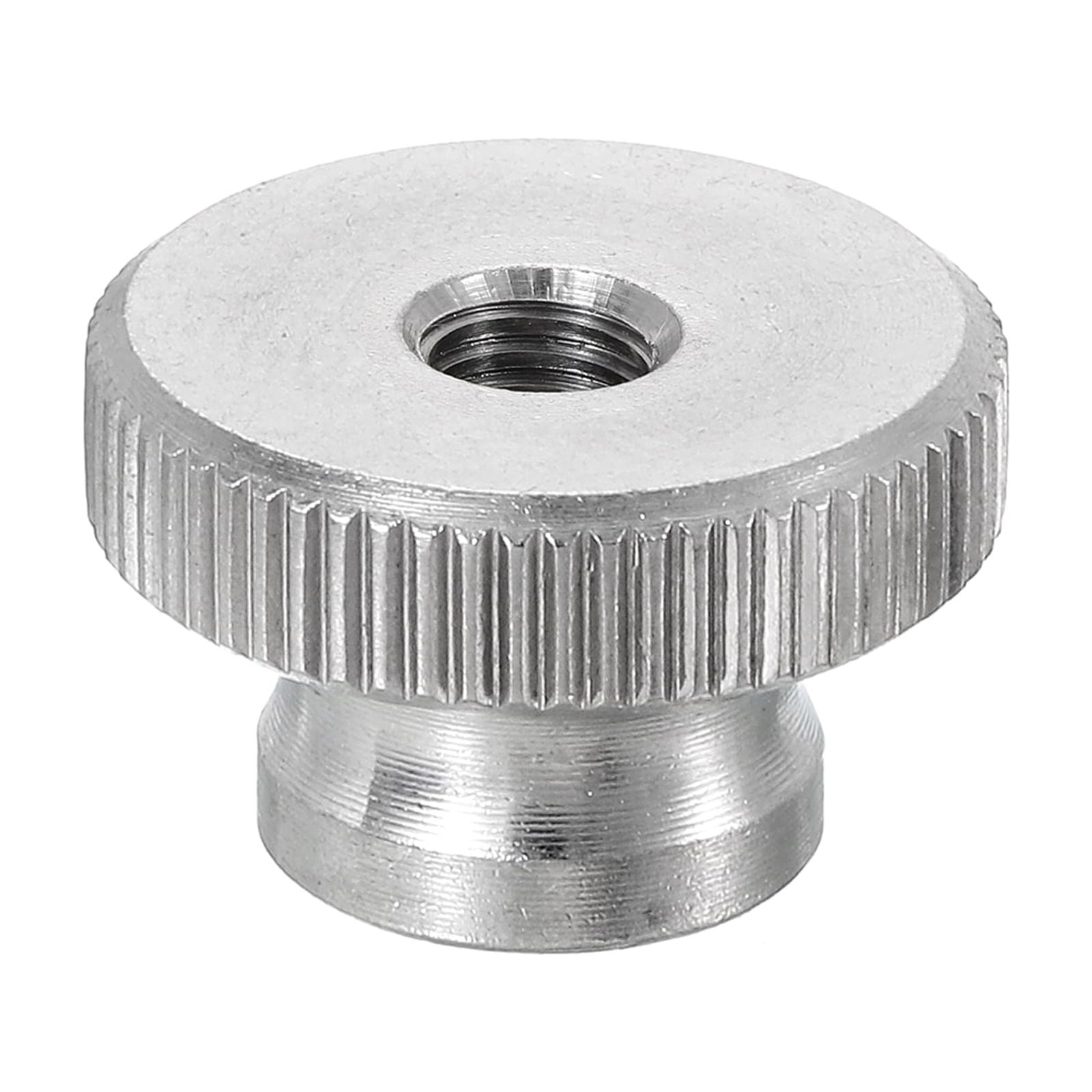 Uxcell Knurled Thumb Nuts, 1 Pack M5 x D16mm x H10mm Stainless Steel ...