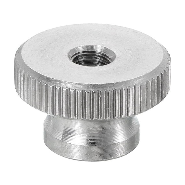 Uxcell Knurled Thumb Nuts, 1 Pack M5 x D16mm x H10mm Stainless Steel ...