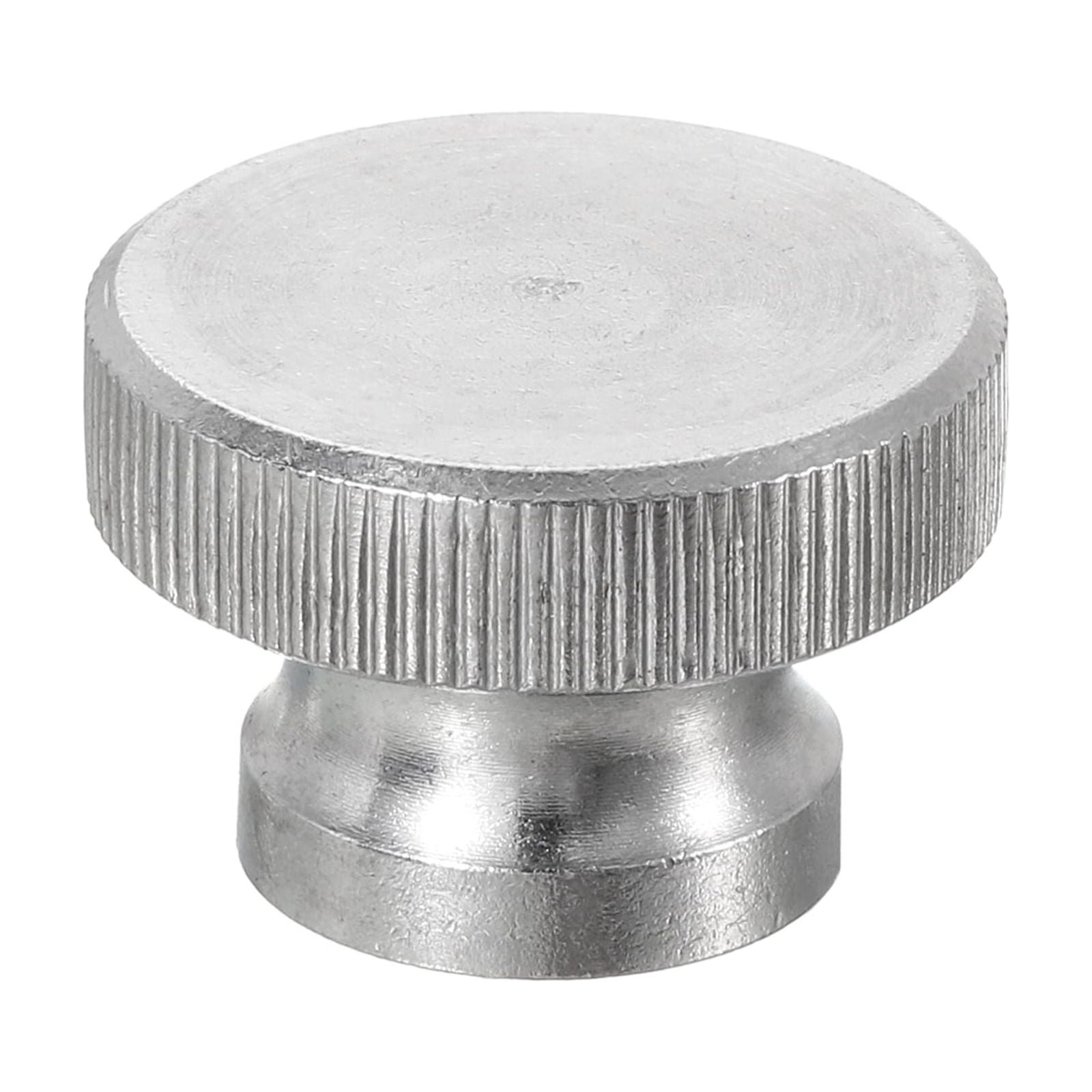 Uxcell Knurled Thumb Nuts, 1 Pack M8 x D24mm x H16mm Stainless Steel Knobs Fasteners Blind Hole ...