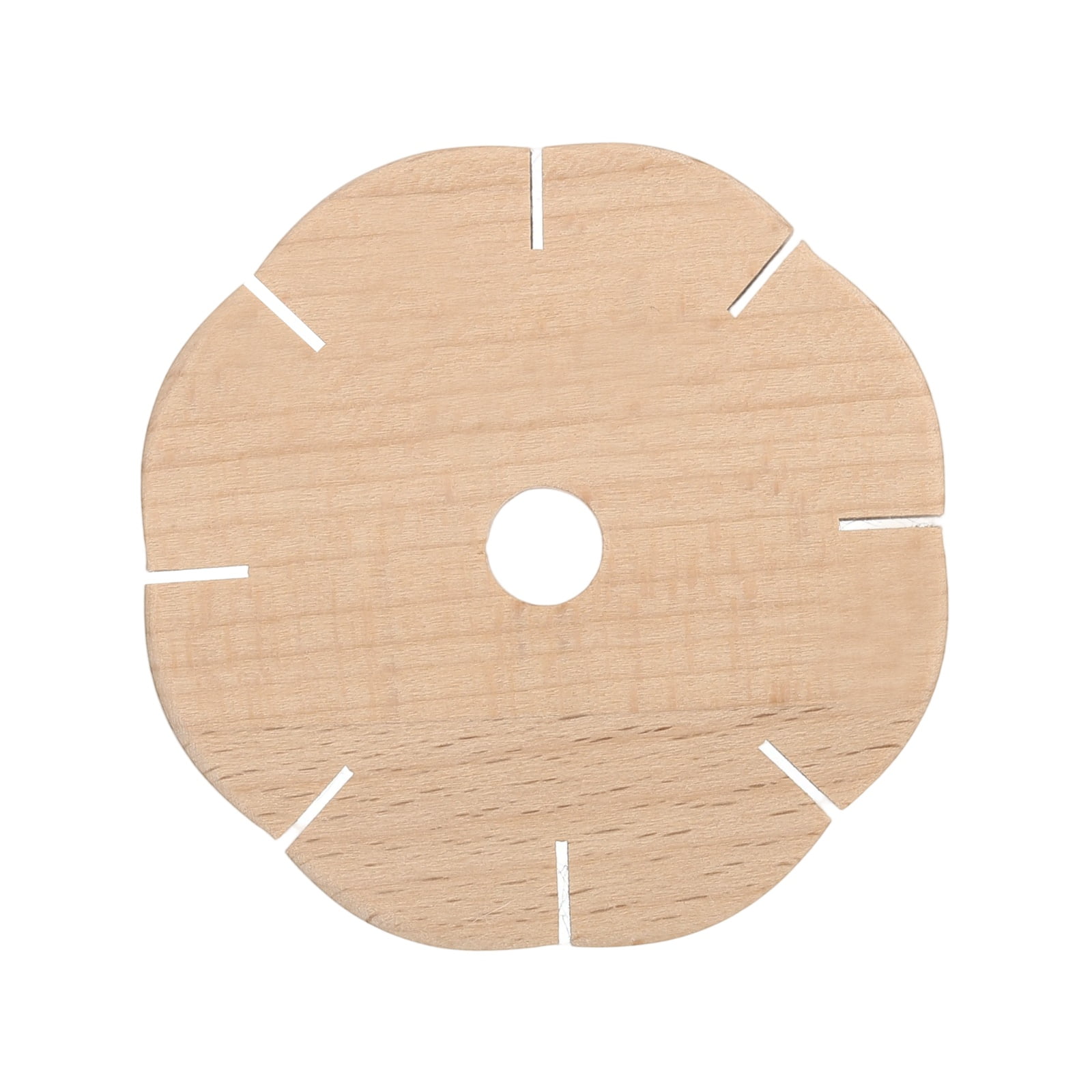 Uxcell Kumihimo Disk, 8 Slots Wood Round Braiding Plate Beading Cord ...