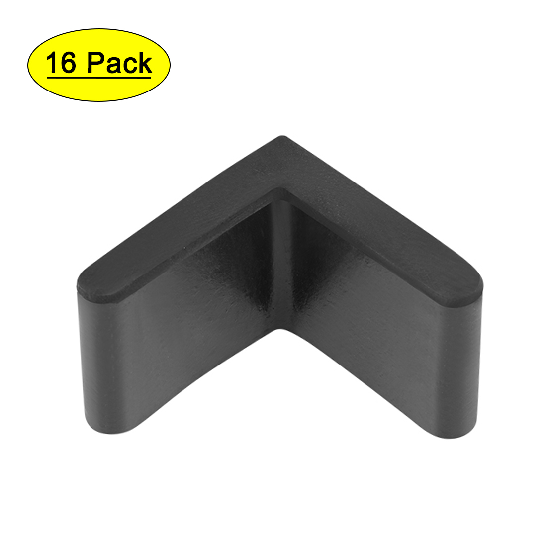 Uxcell L Shaped 38 x 38 x3mm Table Legs Rubber Furniture Covers Angle ...