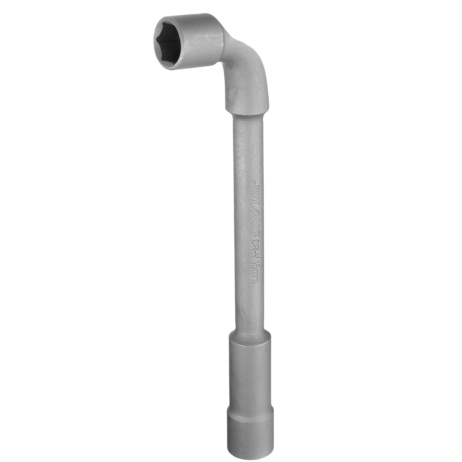 Uxcell L Shaped Angled Socket Spanner 15mm CR-V Double Ended Metric Hex ...