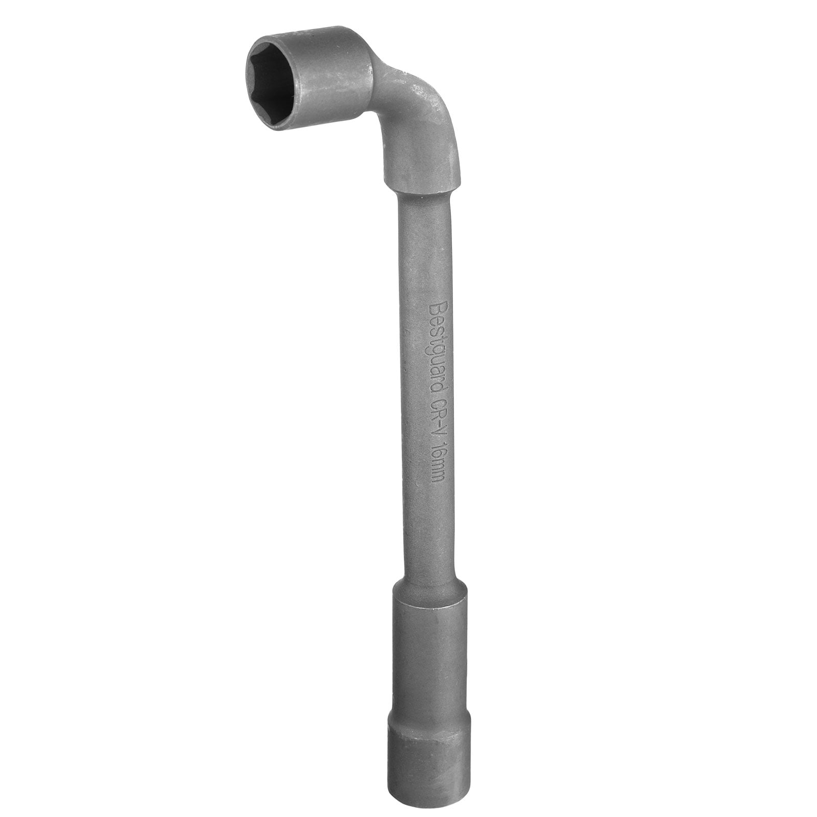 Uxcell L Shaped Angled Socket Spanner 16mm CR-V Double Ended Metric Hex ...