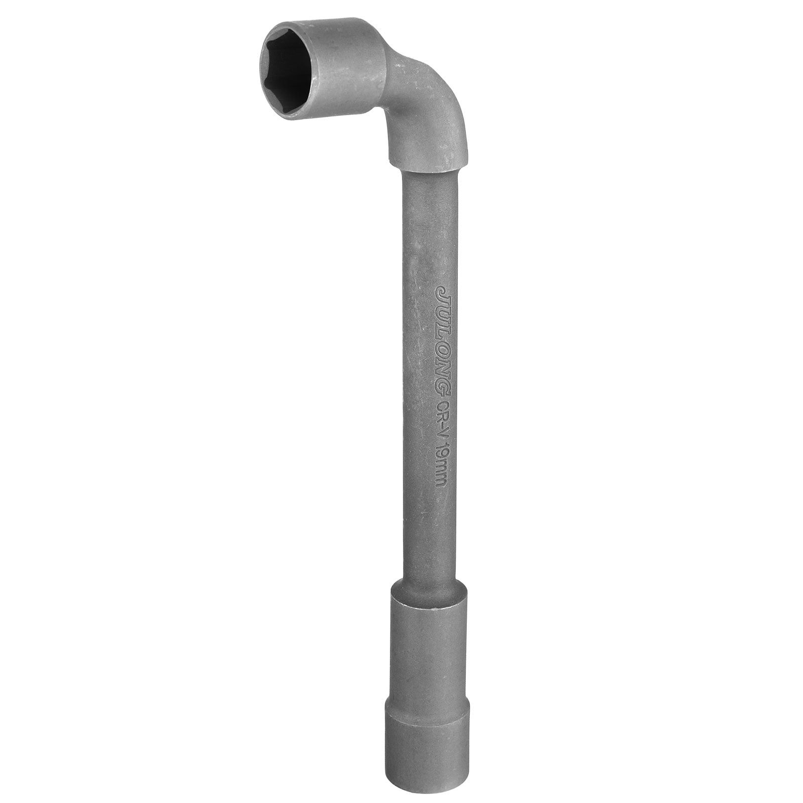 Uxcell L Shaped Angled Socket Spanner 19mm CR-V Double Ended Metric Hex ...