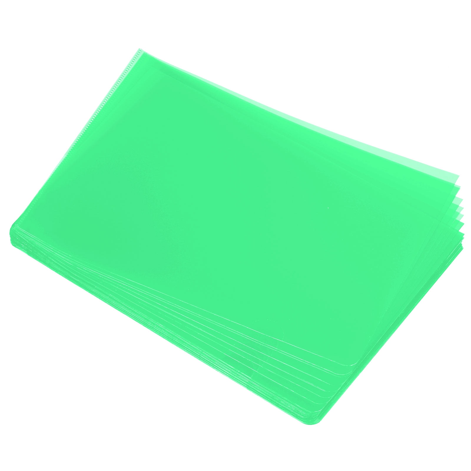 Uxcell L Type Folders A4 Plastic Clear Folder File Jacket Sleeves ...