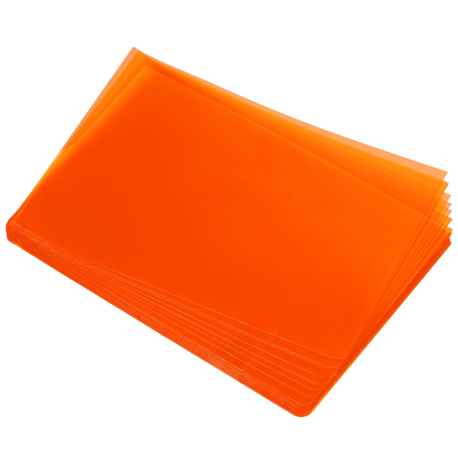 Uxcell L Type Folders A4 Plastic Clear Folder File Jacket Sleeves ...