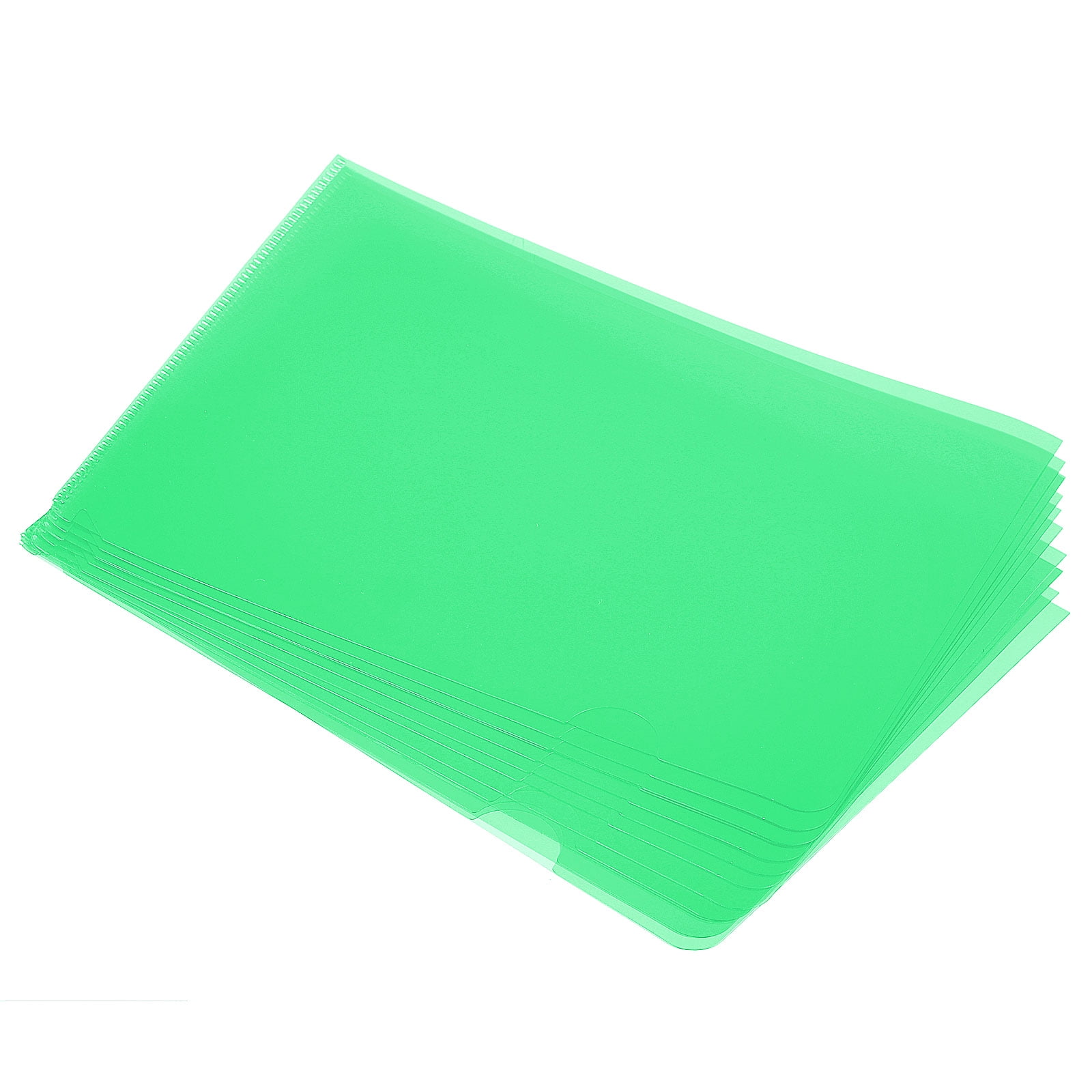 Uxcell L Type Folders A5 Plastic Clear Folder File Jacket Sleeves ...