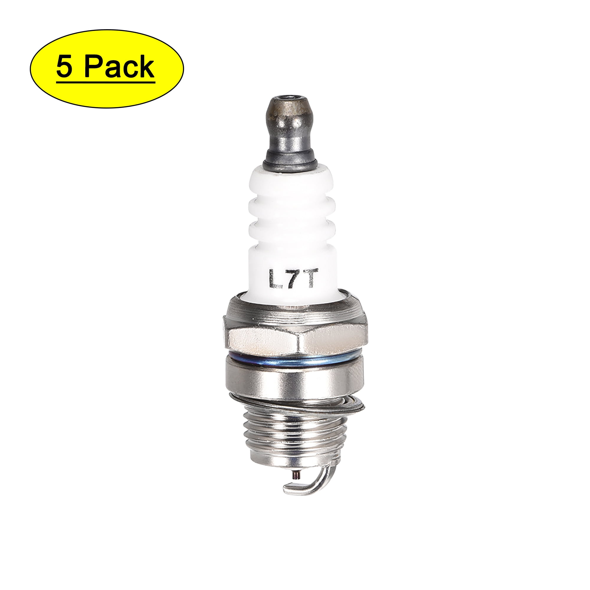 Uxcell L7T Spark Plug for 2 Stroke 33cc 43cc 47cc 49cc Mini Chopper ...
