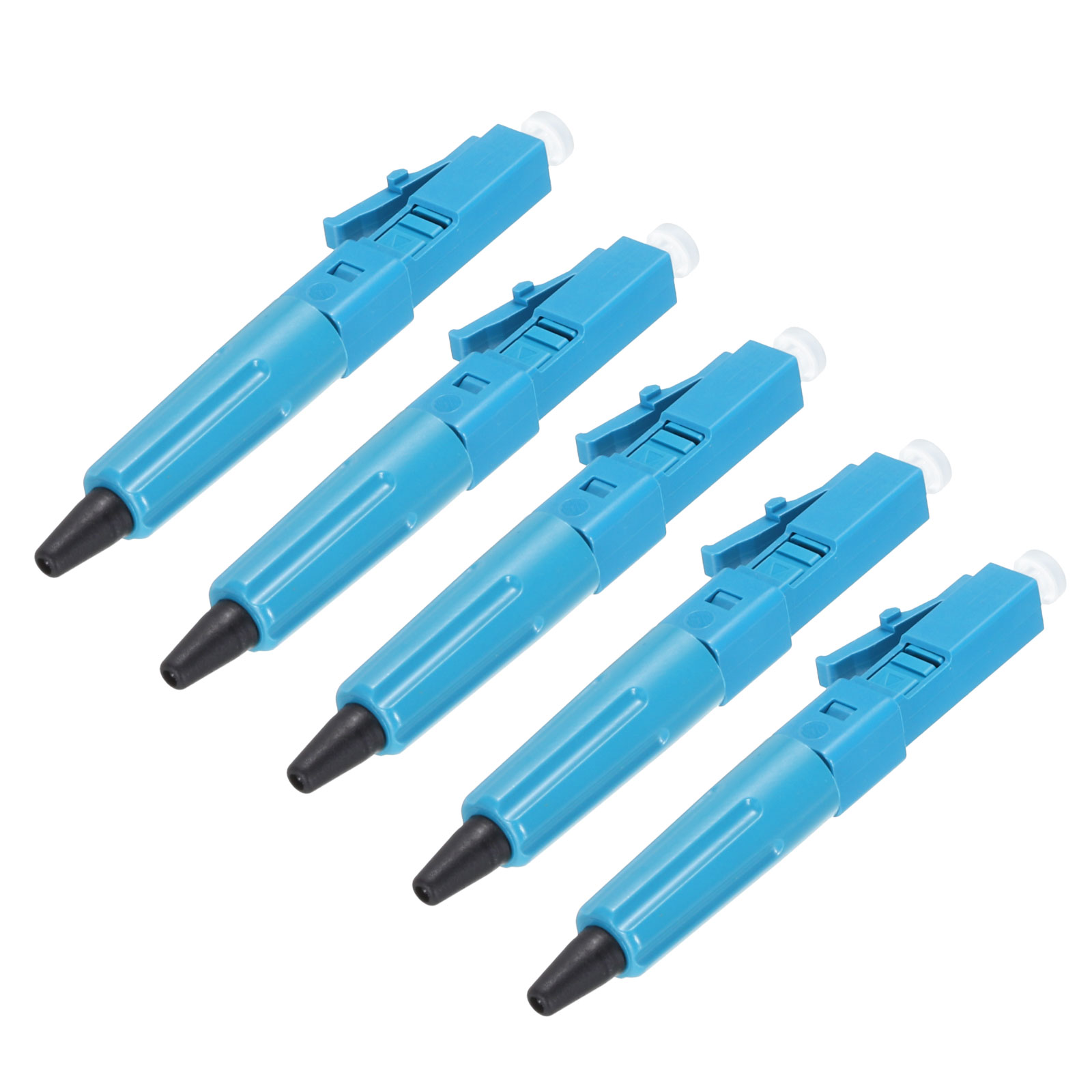 Uxcell LC UPC Fiber Optic Quick Connector, Single Mode Fiber Cable ...