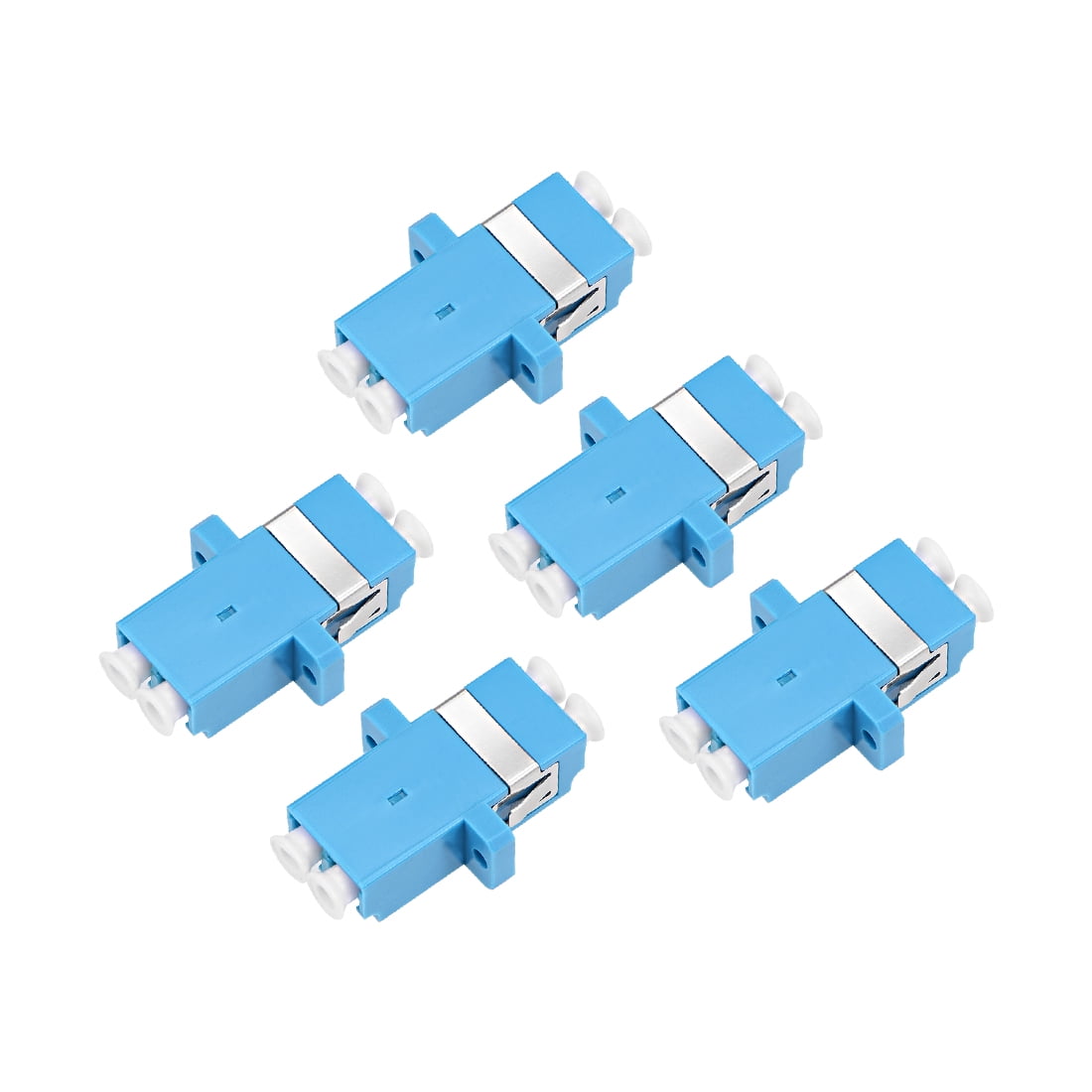 Uxcell LC to LC Fiber Coupler Flange Type Fiber Optical Adapter ...