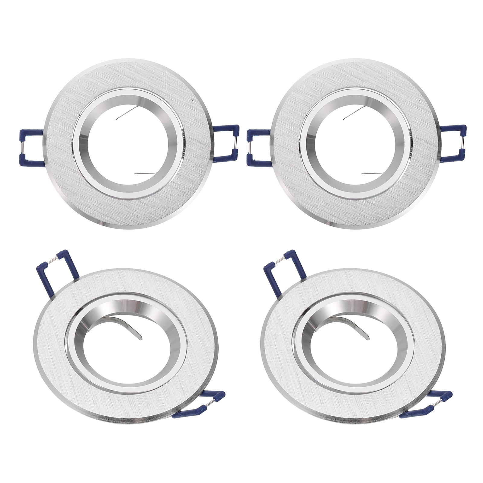 Uxcell LED Downlight Fixture Housing, 4pcs MR16 GU10 Bulbs Recessed ...