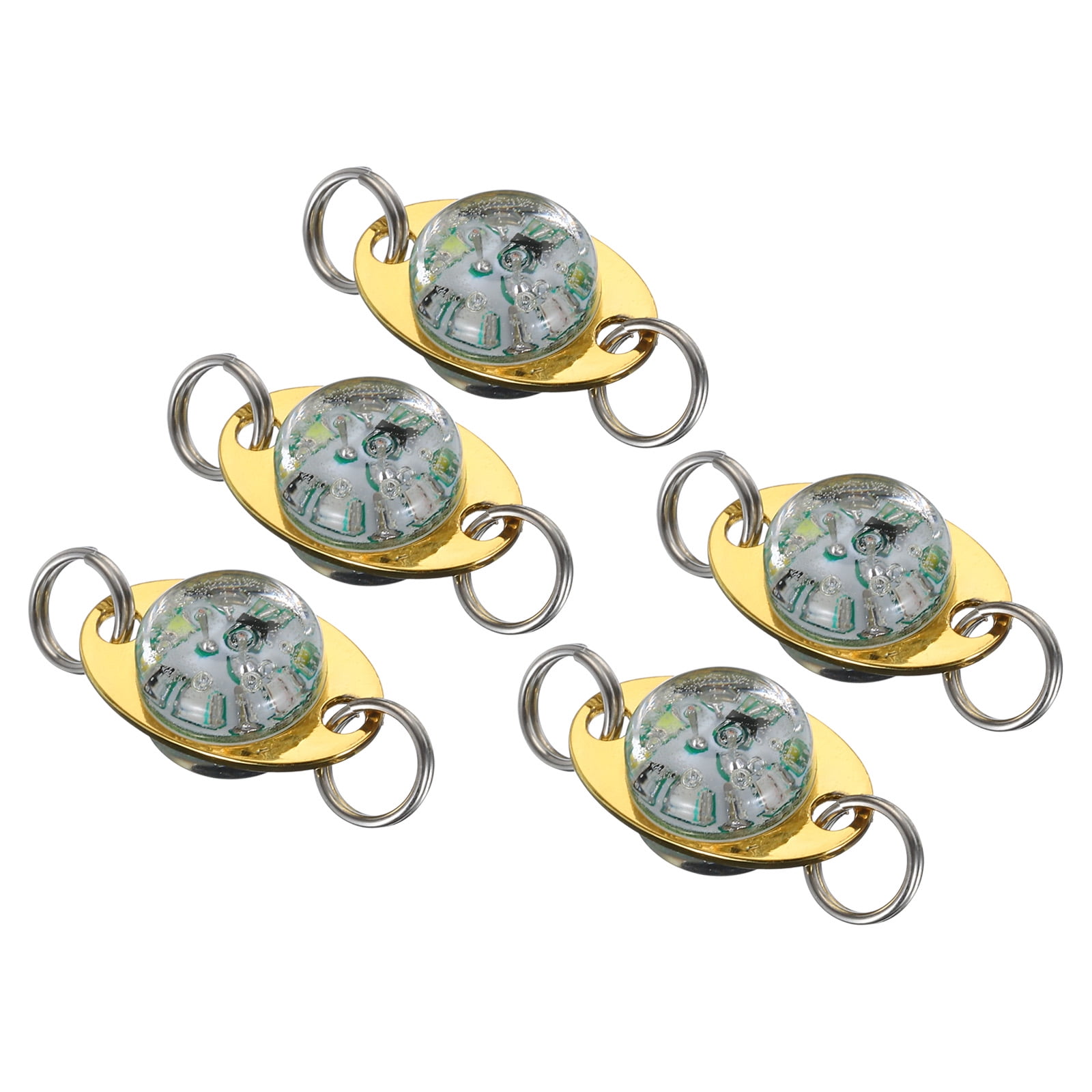 Uxcell LED Fishing Lure Light, Waterproof Eye Shape LED Lighted Bait ...