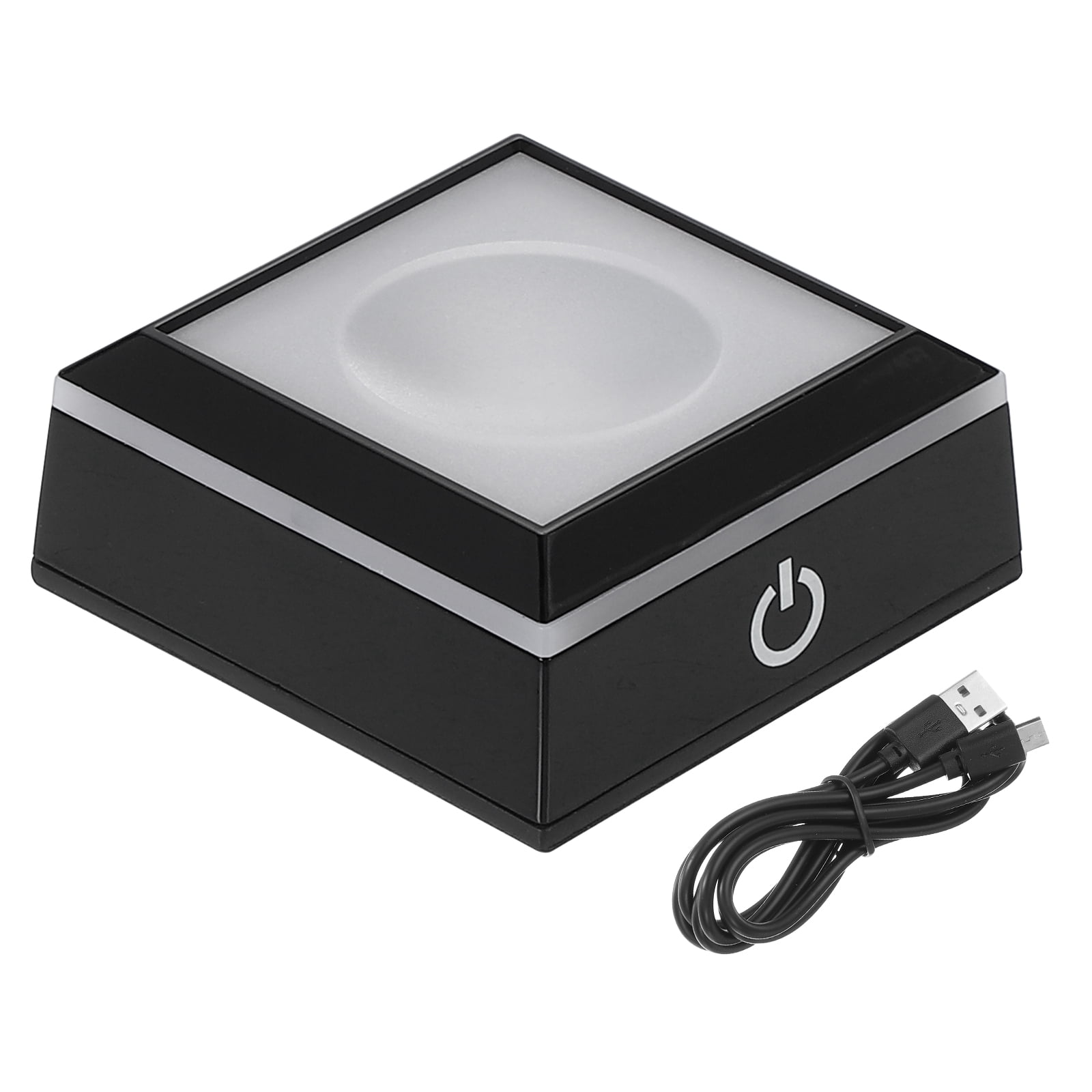 Uxcell LED Light Base Non-Slip Square Display Stand, LED Multi-Modal ...