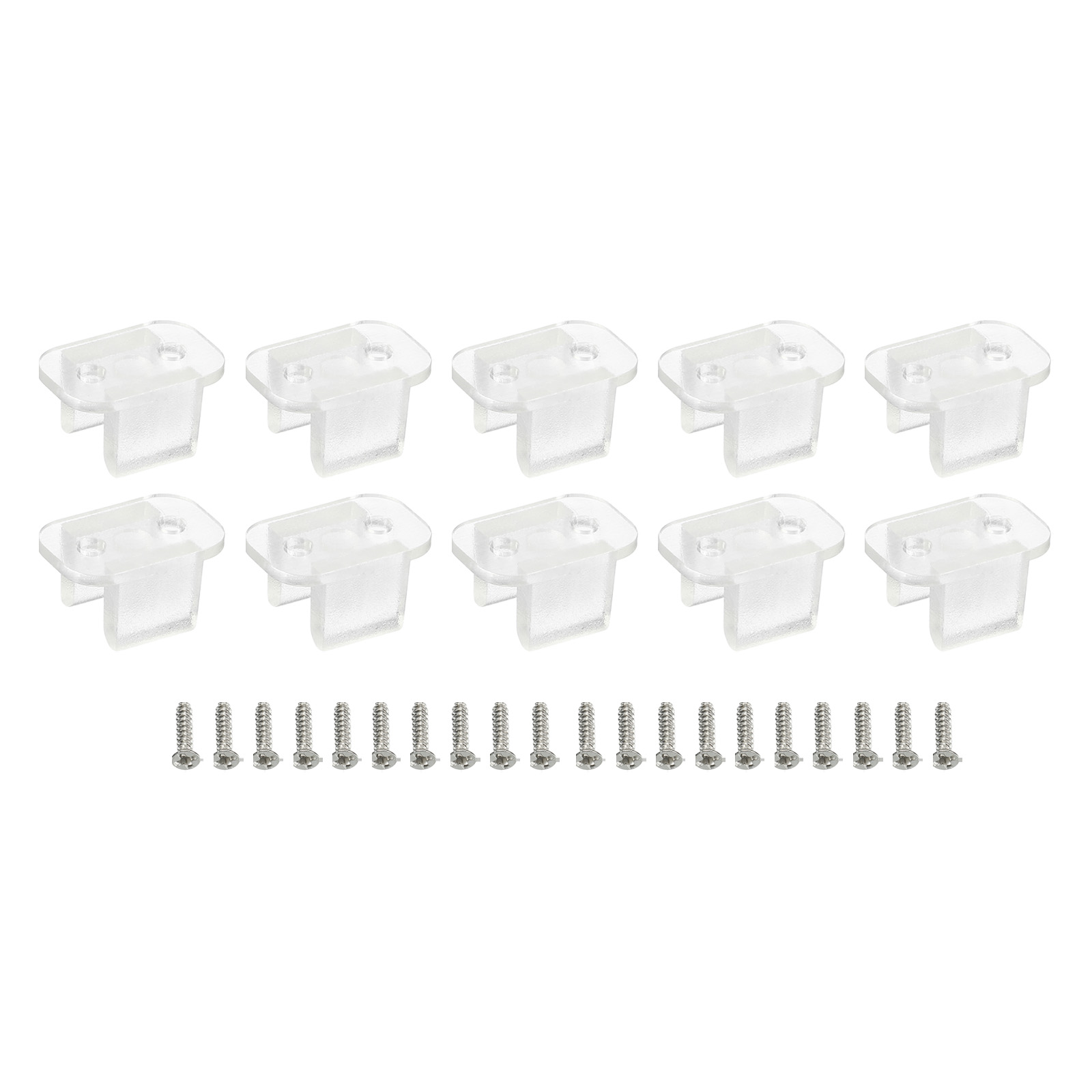 Uxcell LED Mounting Clips Fixing Clamps Holder Fit 4.5mm to 6mm ...