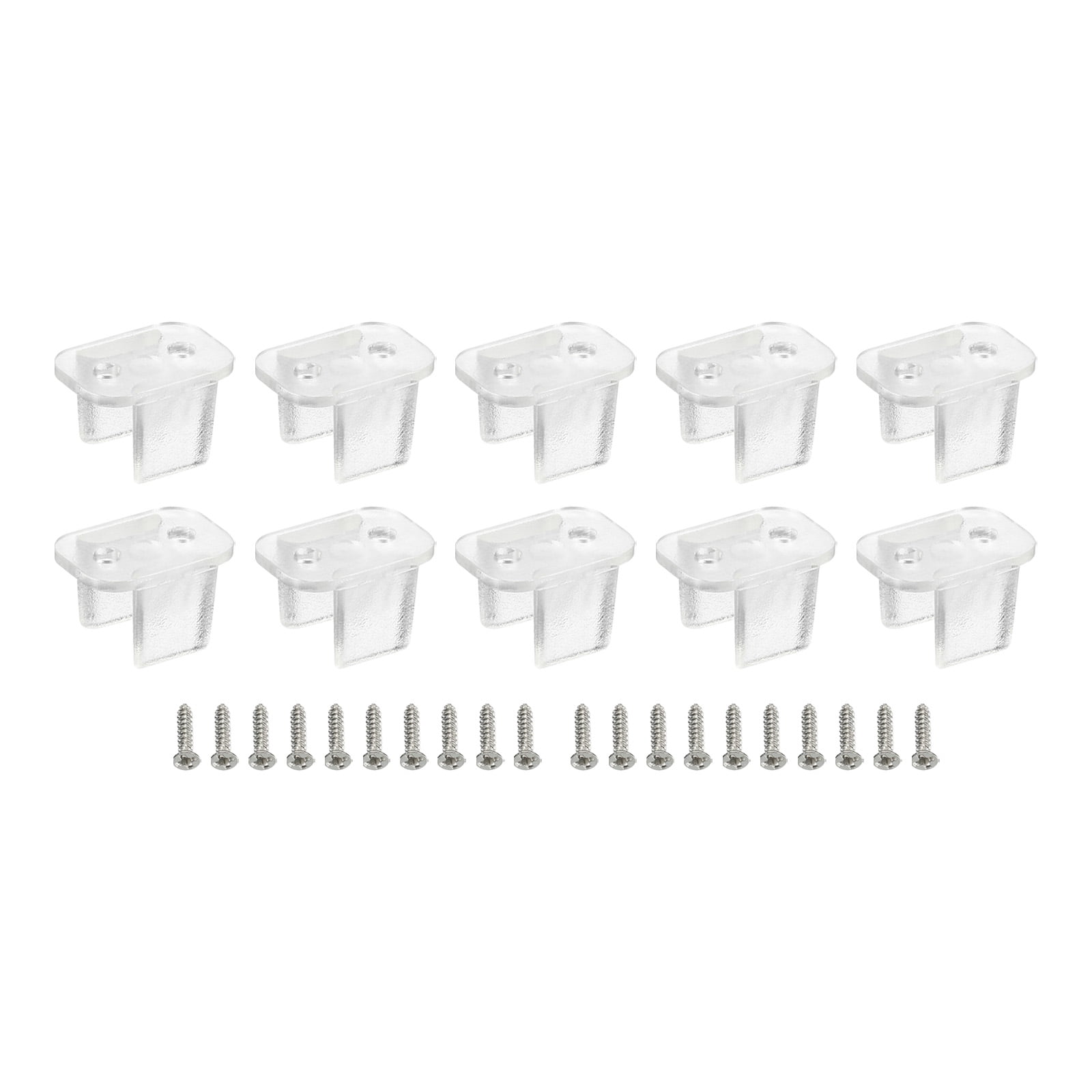 Uxcell LED Mounting Clips Fixing Clamps Holder Fit 6mm to 7mm Silicone ...