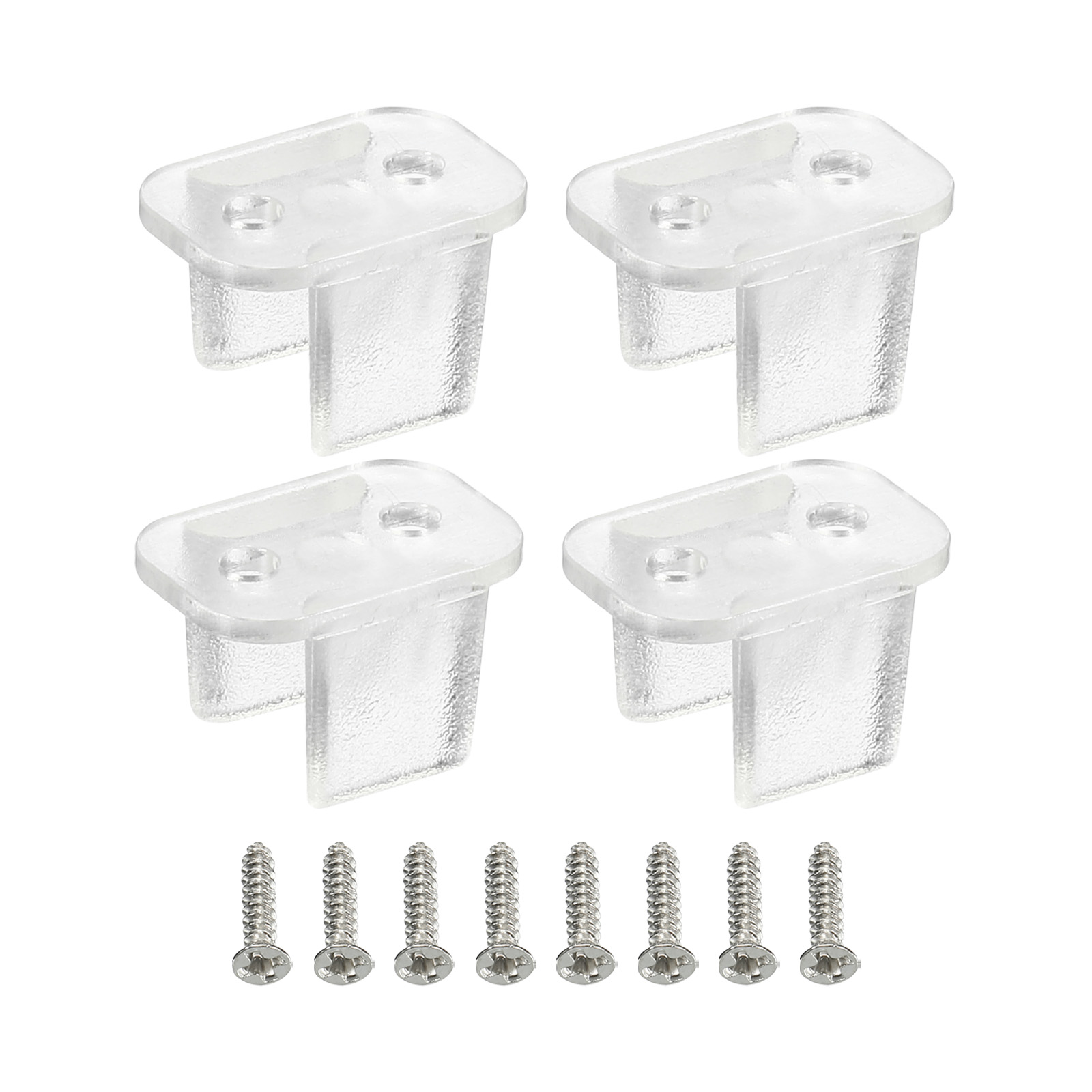 Uxcell LED Mounting Clips Fixing Clamps Holder Fit 6mm to 7mm Silicone ...