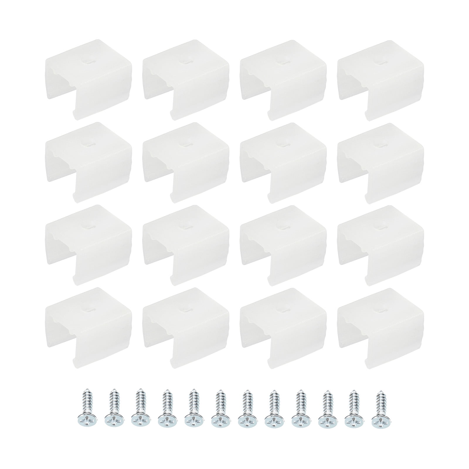 Uxcell LED Mounting Clips Holder Mounting Bracket Fit 8mm to 10mm ...