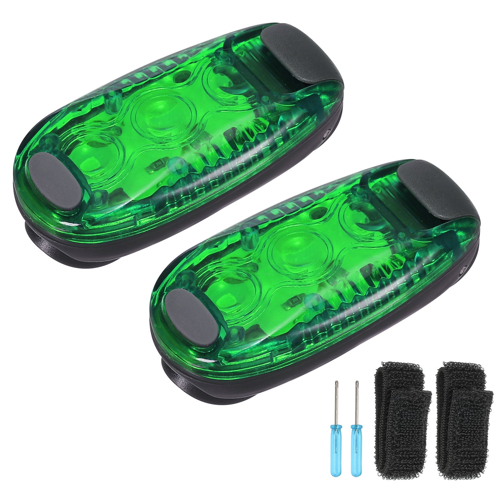 Uxcell LED Safety Light, 2 Pack Bicycle Tail Light Running Lights ...