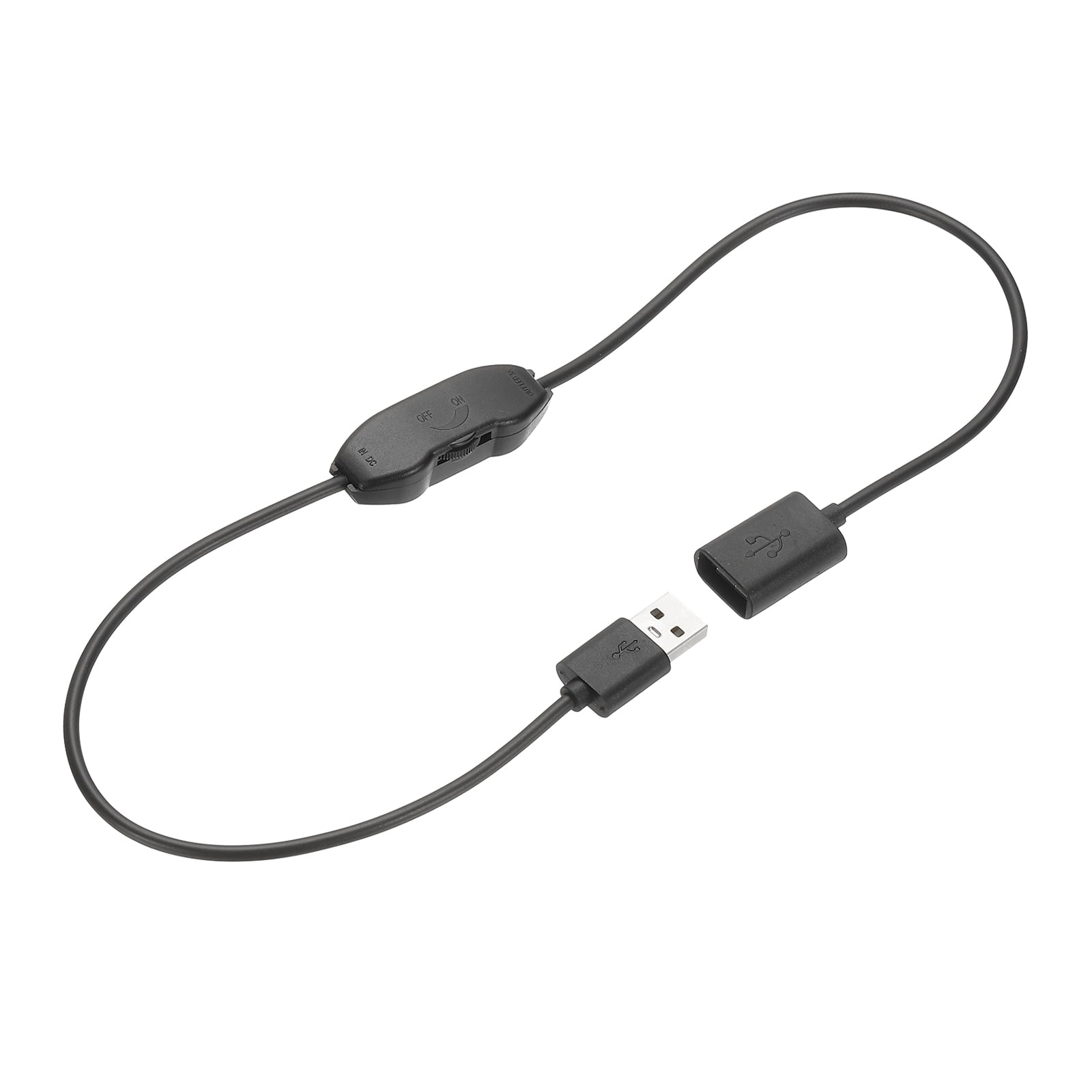 Uxcell LED Strip Dimmer, DC 5V 3A Rotary Brightness Controller with USB ...