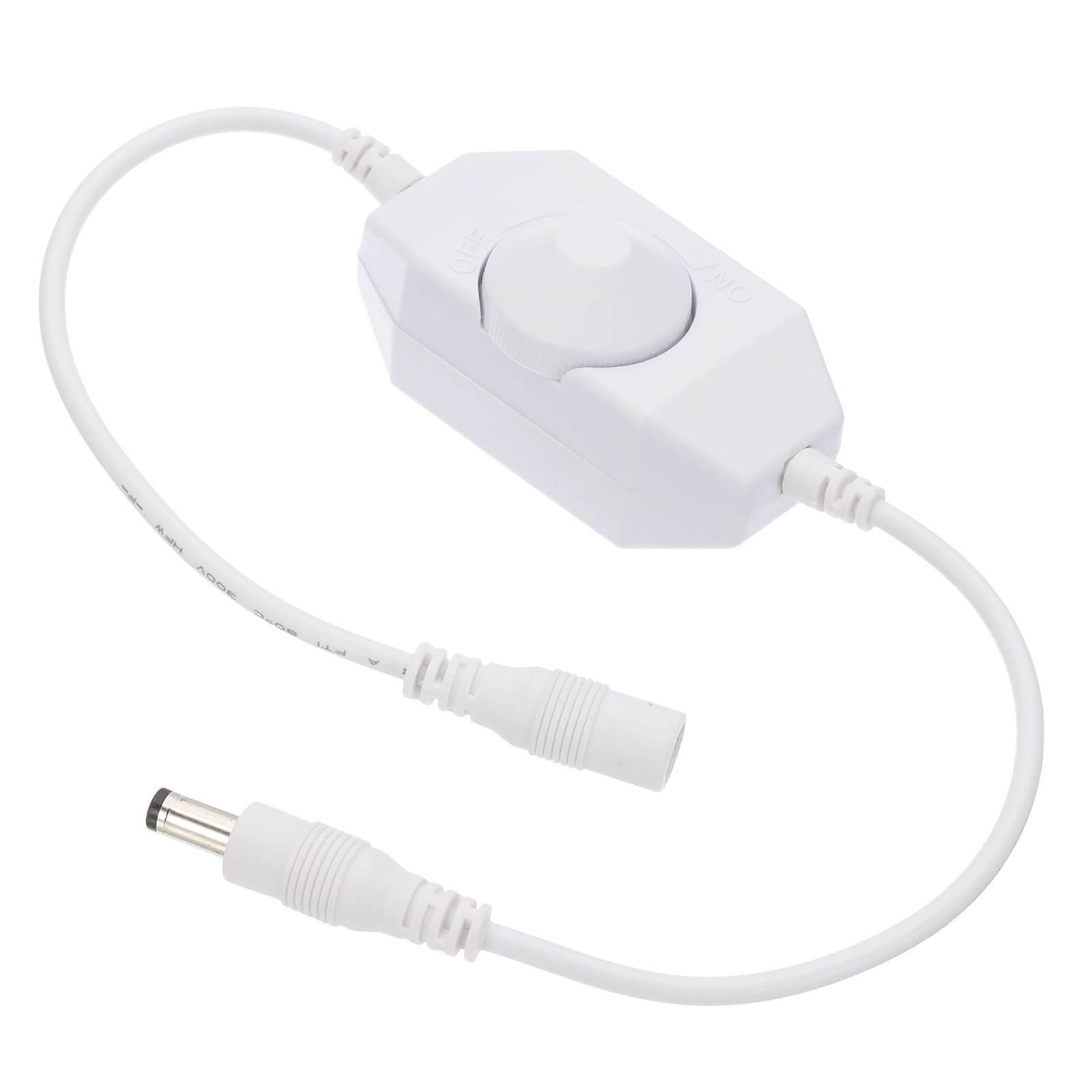 Uxcell LED Strip Dimmer Switch, PWM Rotary DC Inline Cable Brightness ...