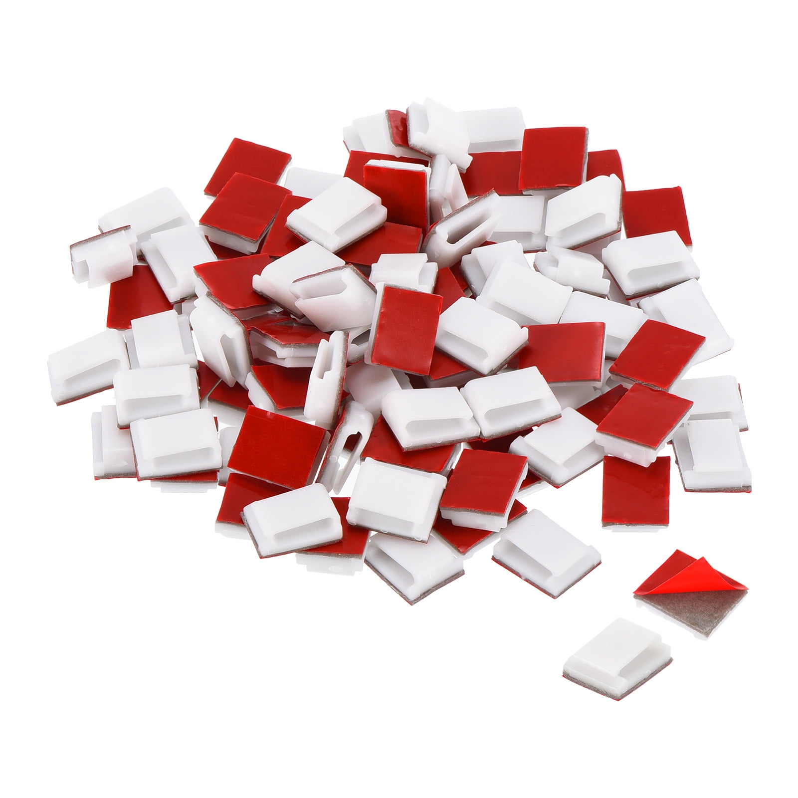 Uxcell LED Strip Light Clip for 8mm to 10mm Width LED Strips, 100 Pcs ...