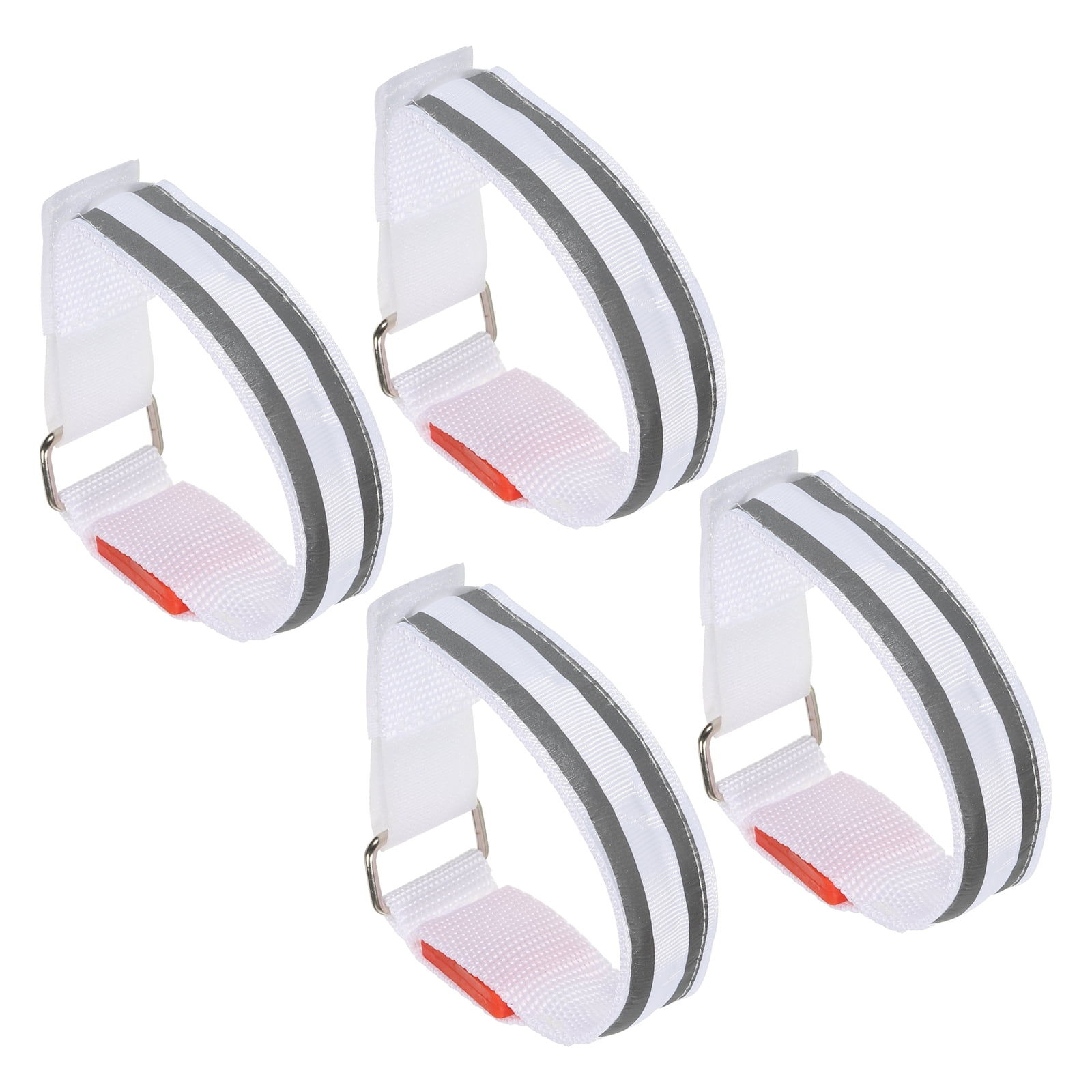 Uxcell LED Wristband, 4 Pack Light Up Bracelets LED Armbands, Red, Blue ...