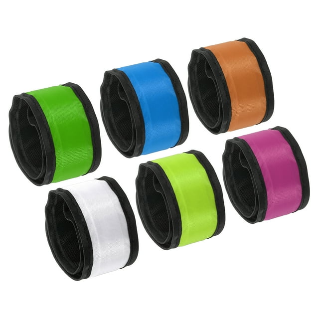 Uxcell LED Wristband, 6 Pack Light Up Bracelets LED Armbands Wrist Band ...
