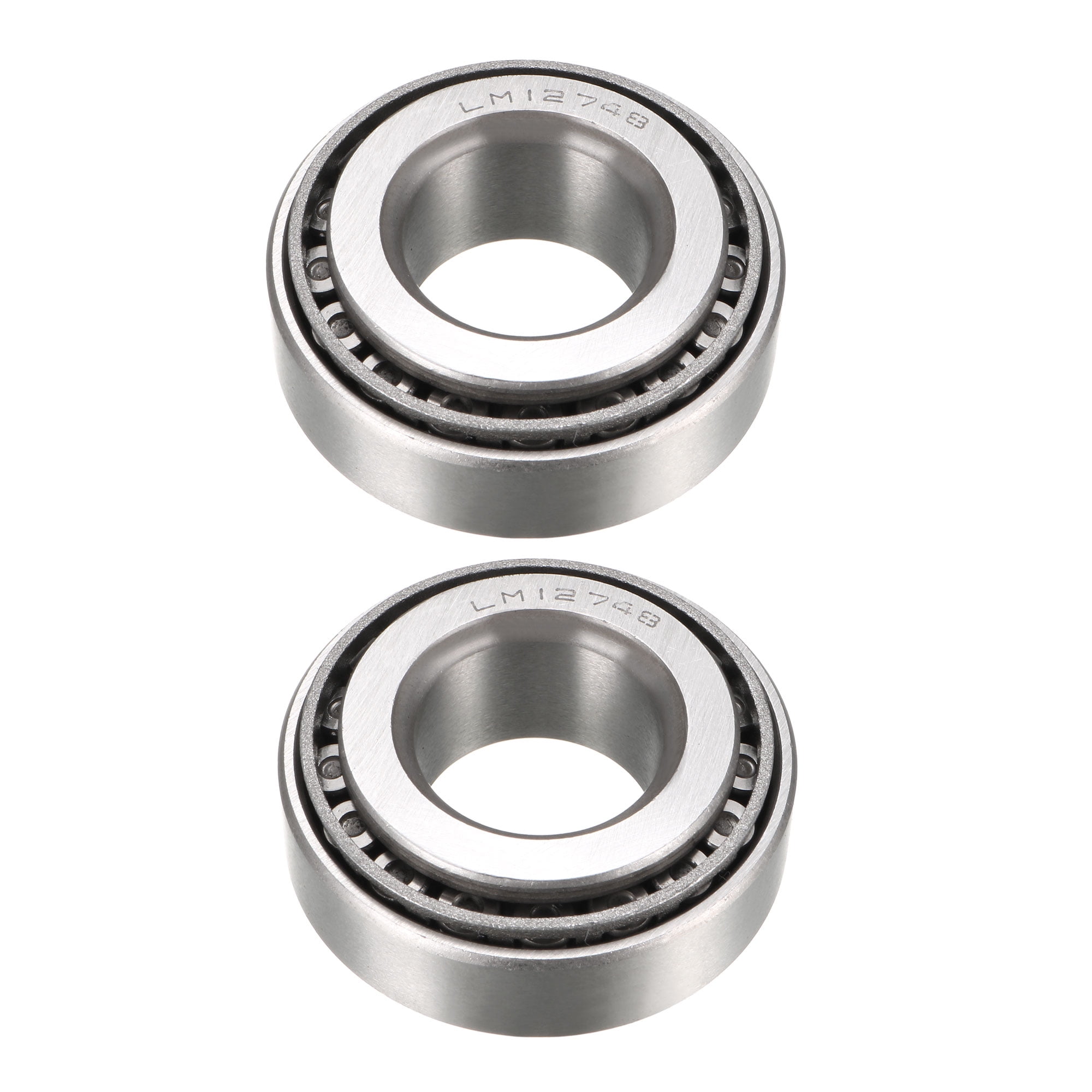 Uxcell LM12748 Tapered Roller Bearings Inner Cone and Outer Race Cup ...