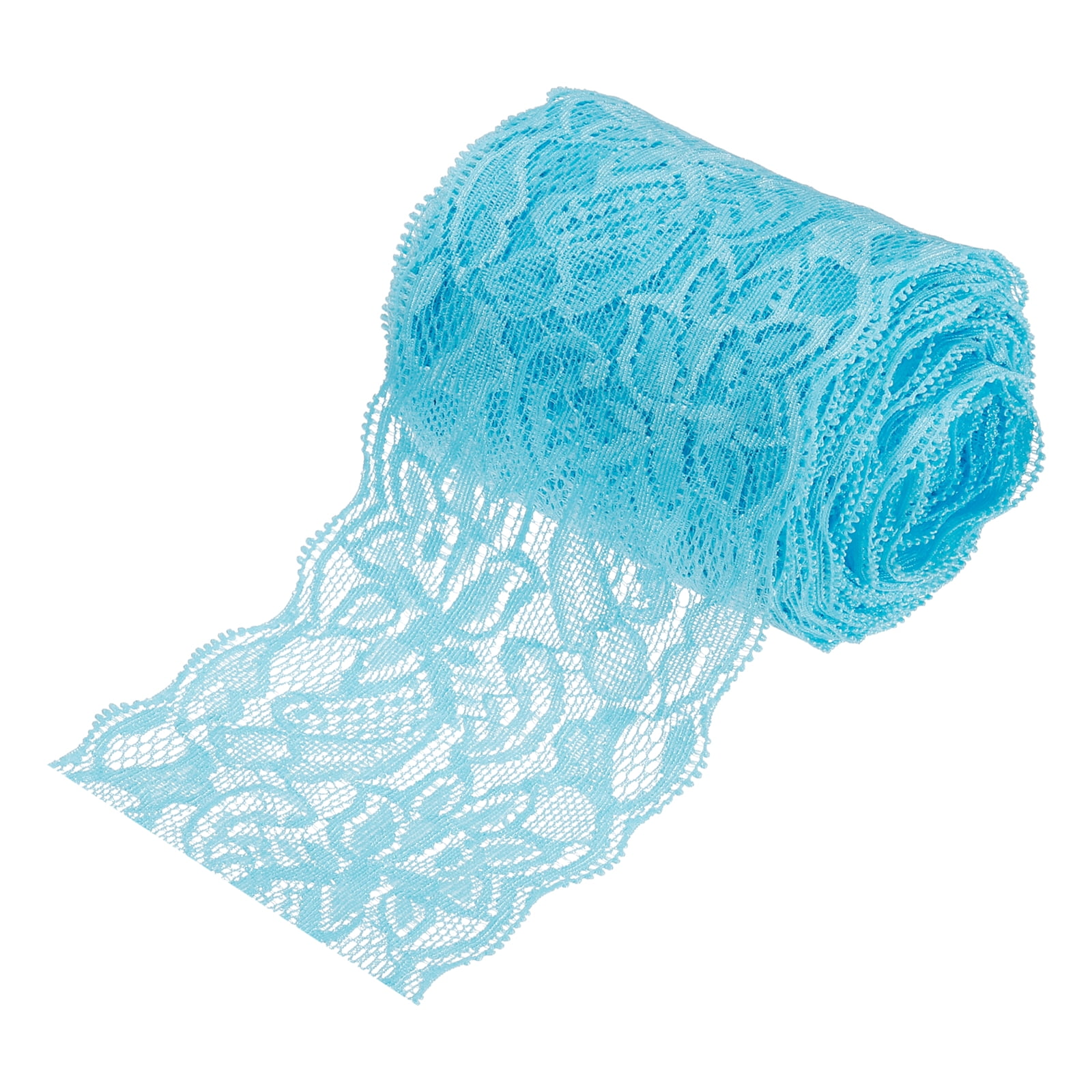 Uxcell Lace Ribbon Floral Pattern Lace Trim Ribbon for Sewing Making ...