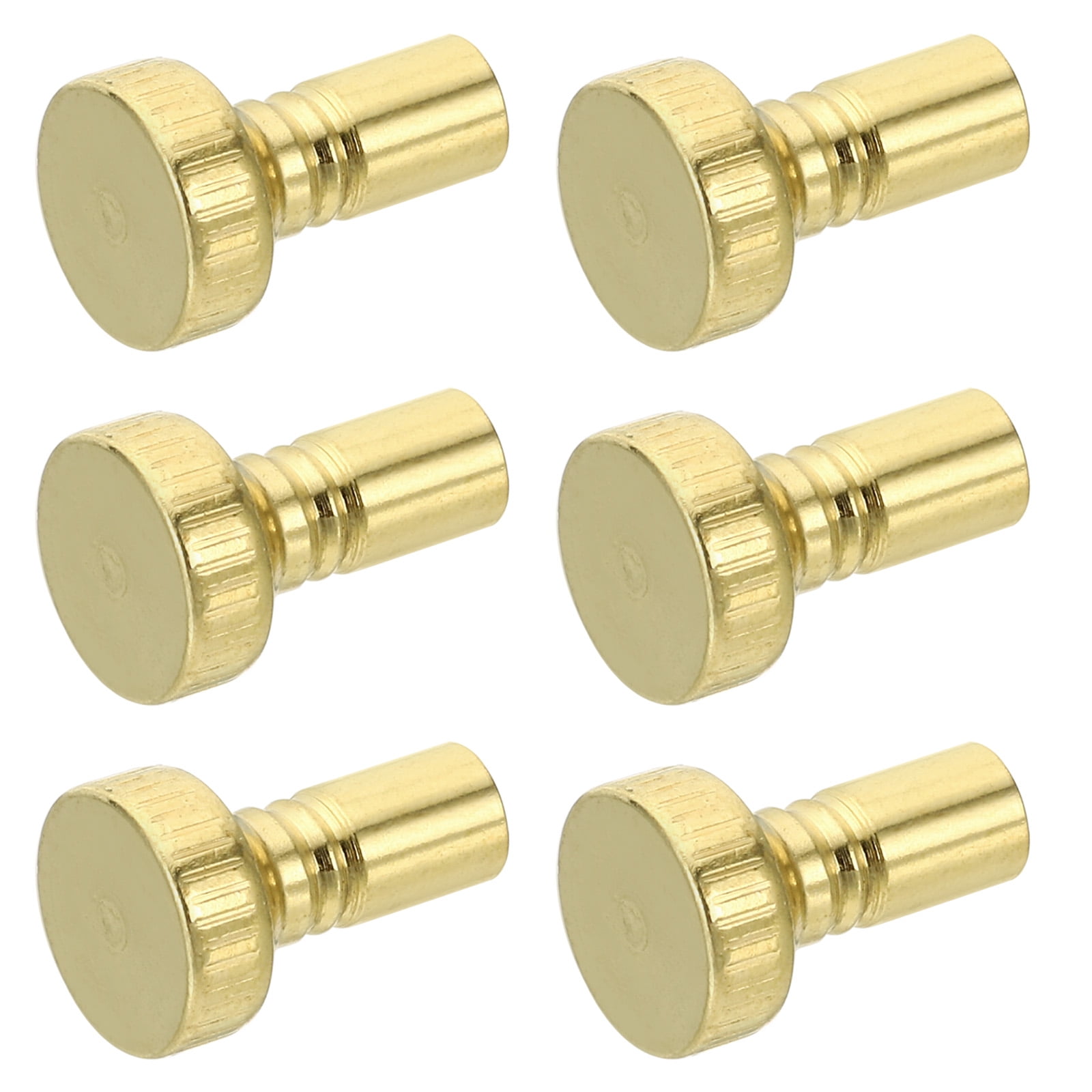 Uxcell Lamp Switch Knob Replacement, 6Pcs Metal On/Off Light Lamp, Gold ...