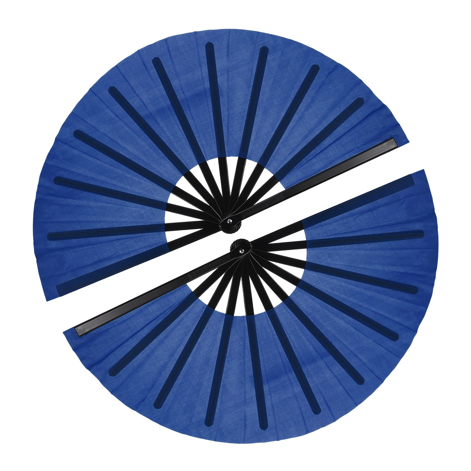 Uxcell Large Folding Fans for Line Dancing, Foldable Decorative ...
