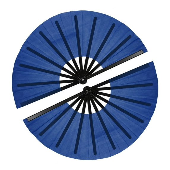 Uxcell Large Folding Fans for Line Dancing, Foldable Decorative ...