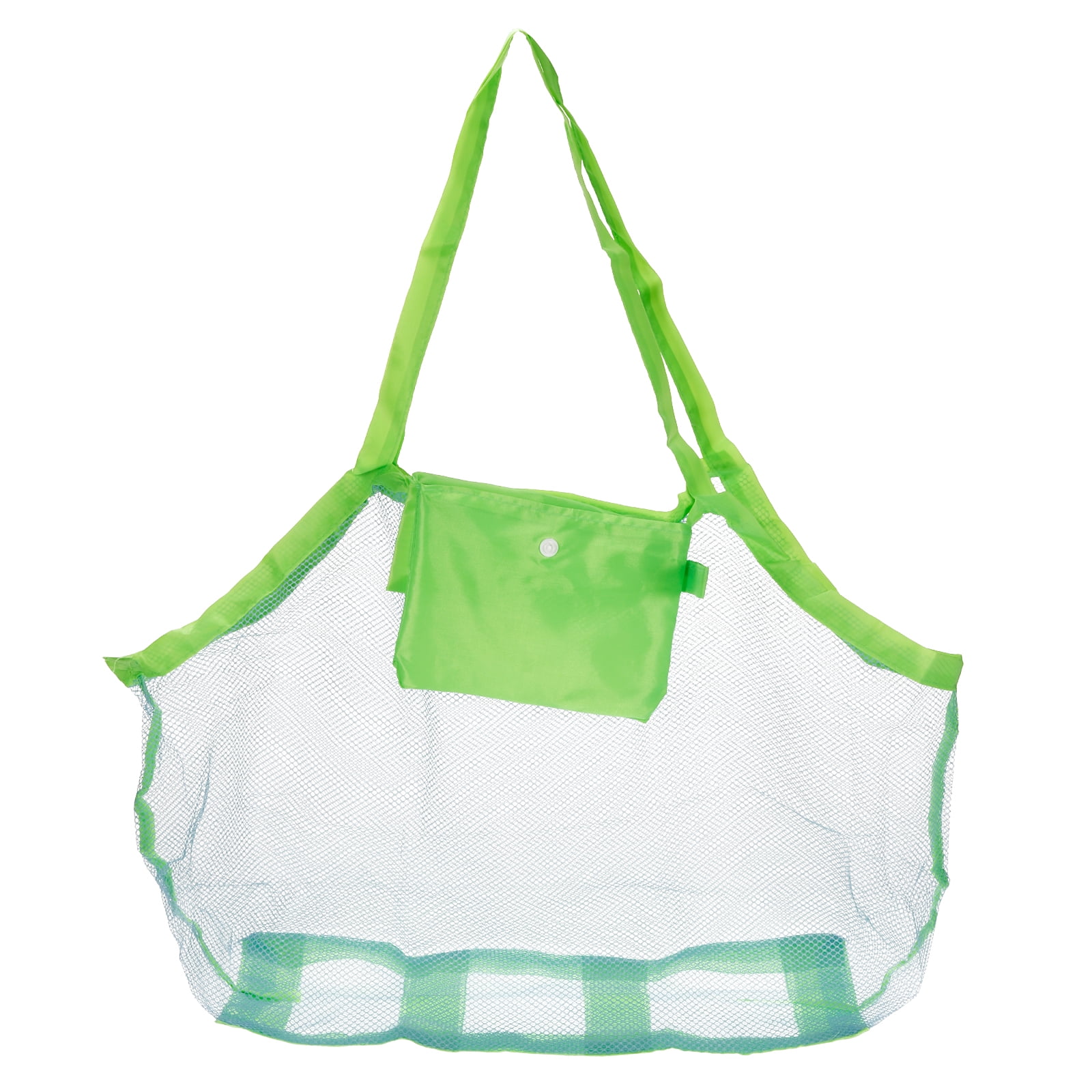 Uxcell Large Mesh Beach Bag Sand Backpack Sea Shell Tote Bags ...