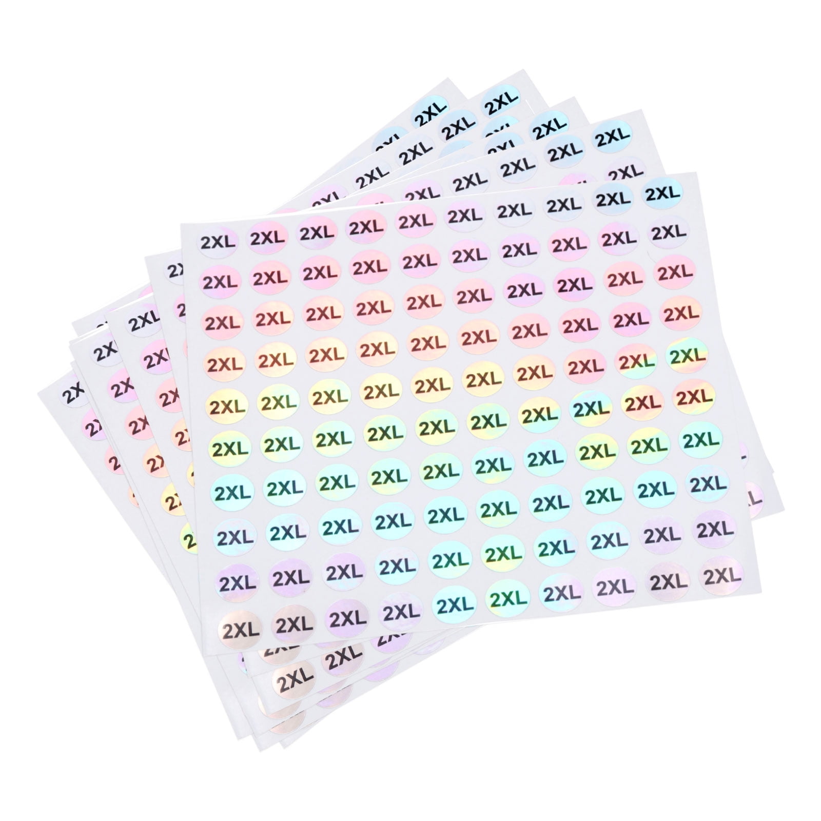 Uxcell Laser Capital Letter Stickers, Alphabet 2XL Round Self-Adhesive ...