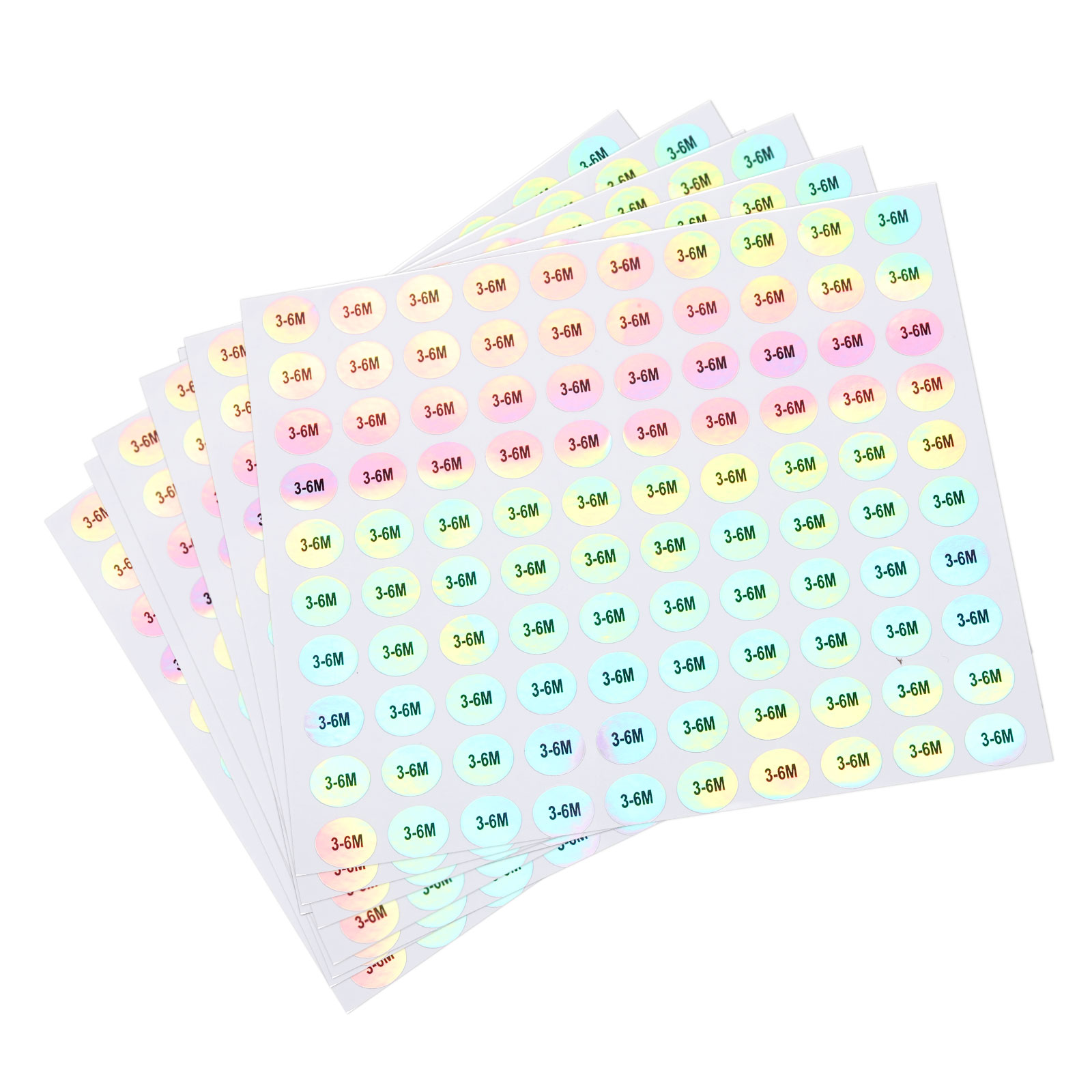 Uxcell Laser Capital Letter Stickers, Alphabet 3-6M Round Self-Adhesive ...