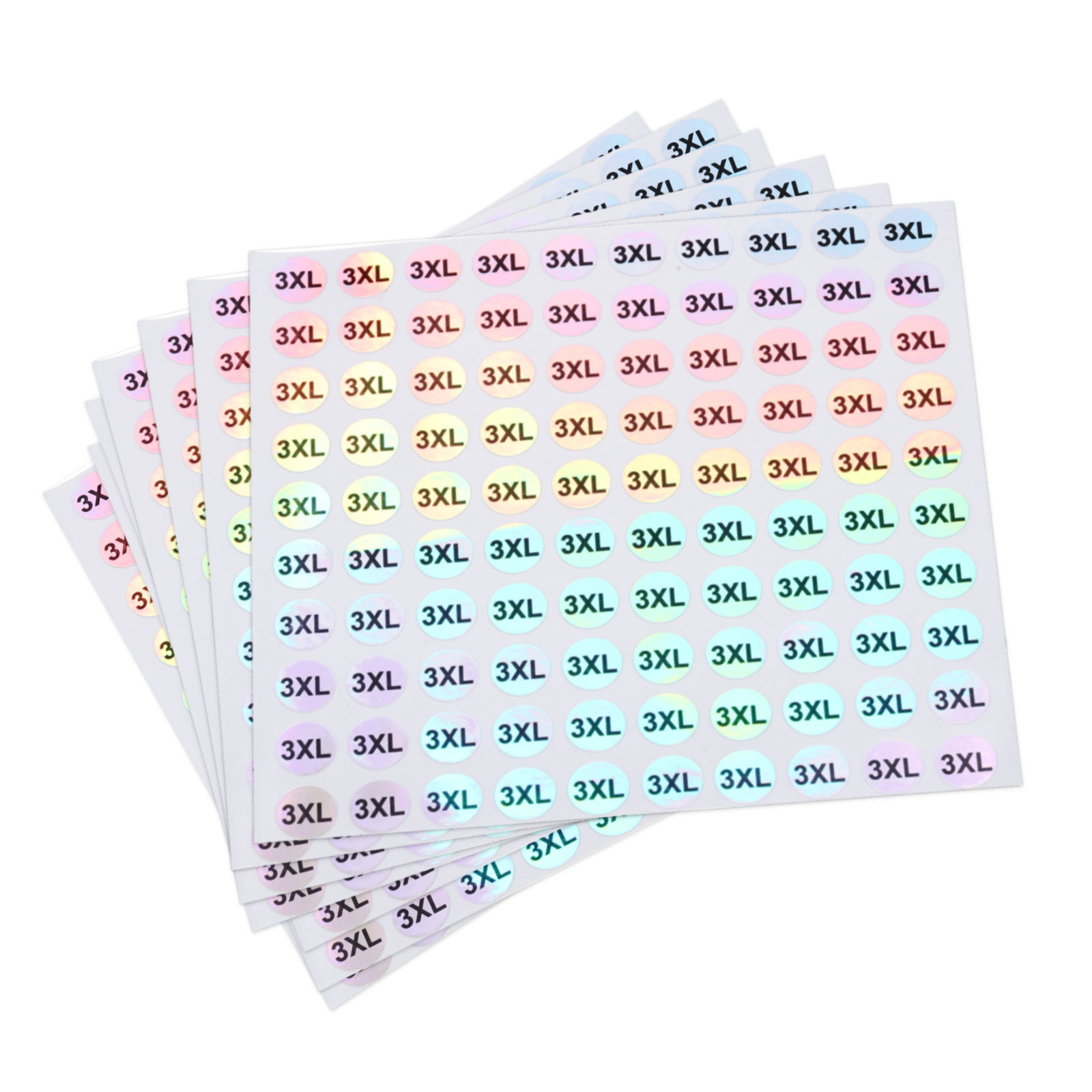 Uxcell Laser Capital Letter Stickers, Alphabet 3XL Round Self-Adhesive ...