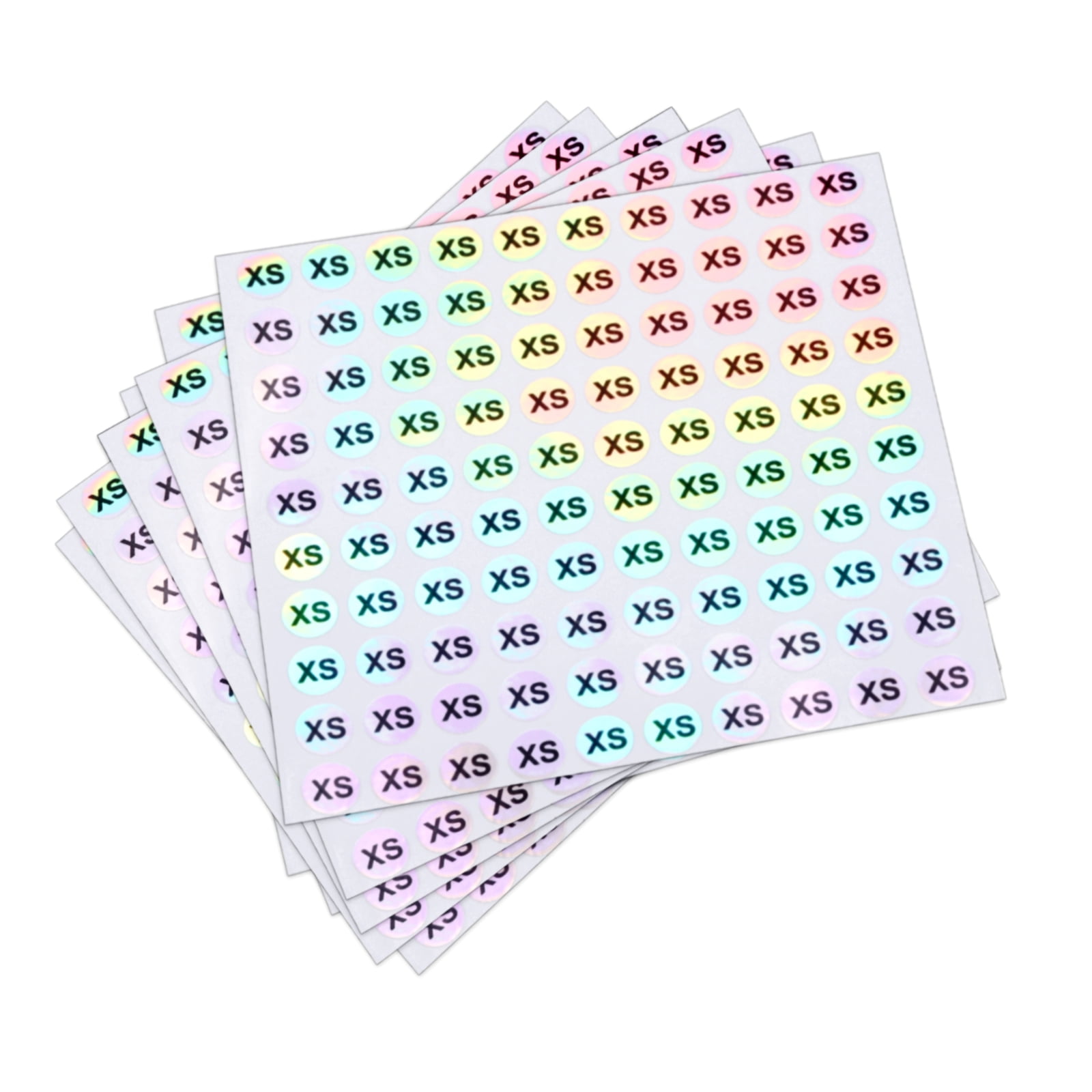 Uxcell Laser Capital Letter Stickers, Alphabet XS Round Self-Adhesive ...