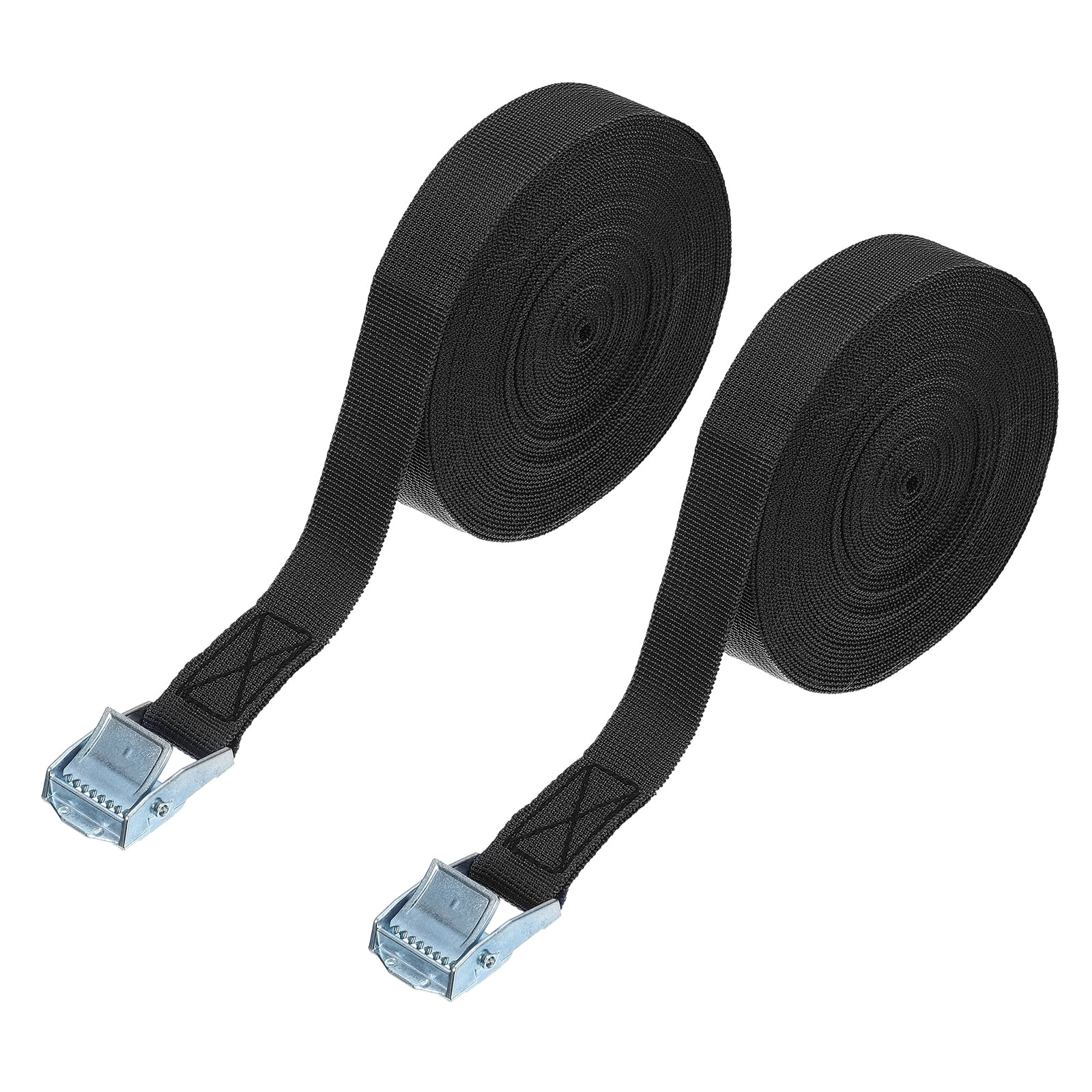 Uxcell Lashing Strap with Buckles, Cam Buckle Tie Down Straps for Cargo ...
