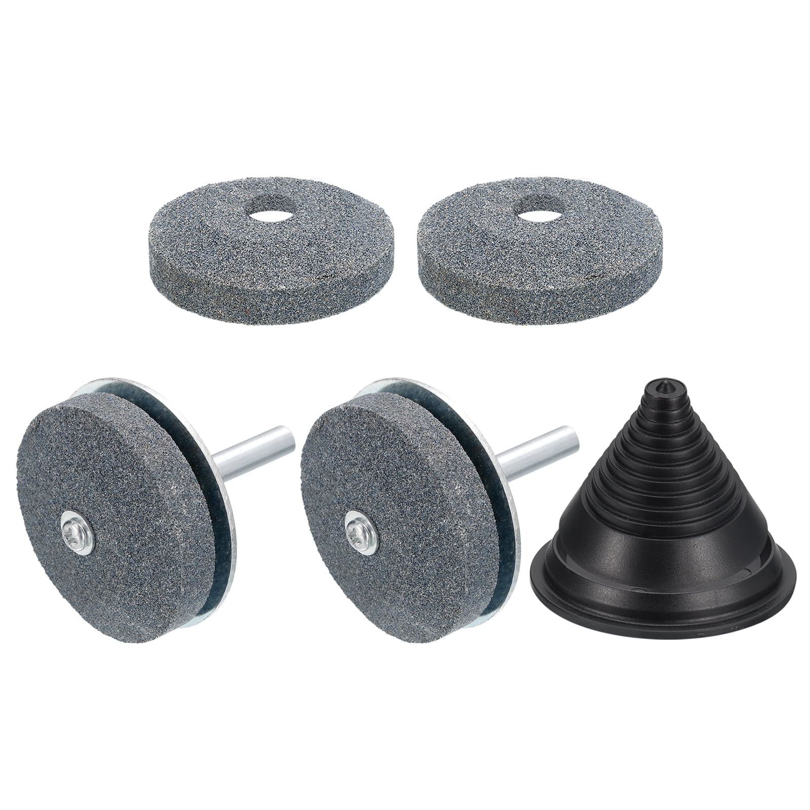 Uxcell Lawn Mower Blade Sharpener Kit Lawnmower Sharpen Kit for Power ...